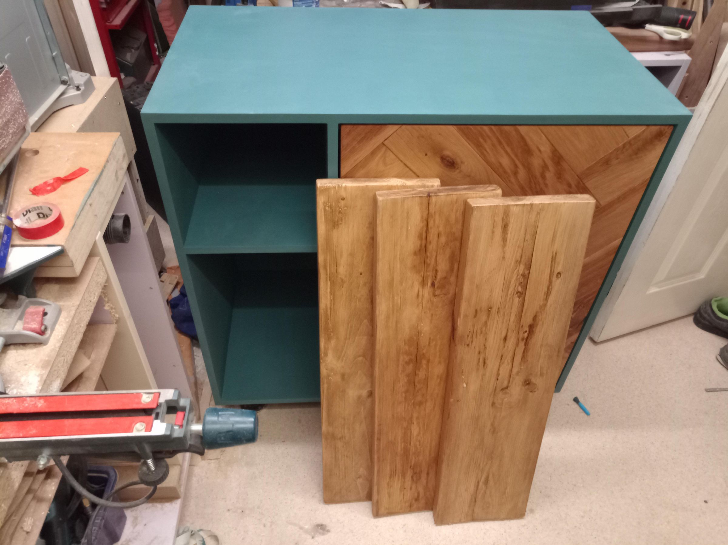 Kitchen Cabinet and Scaffolding Shelves : 10 Steps (with Pictures ...