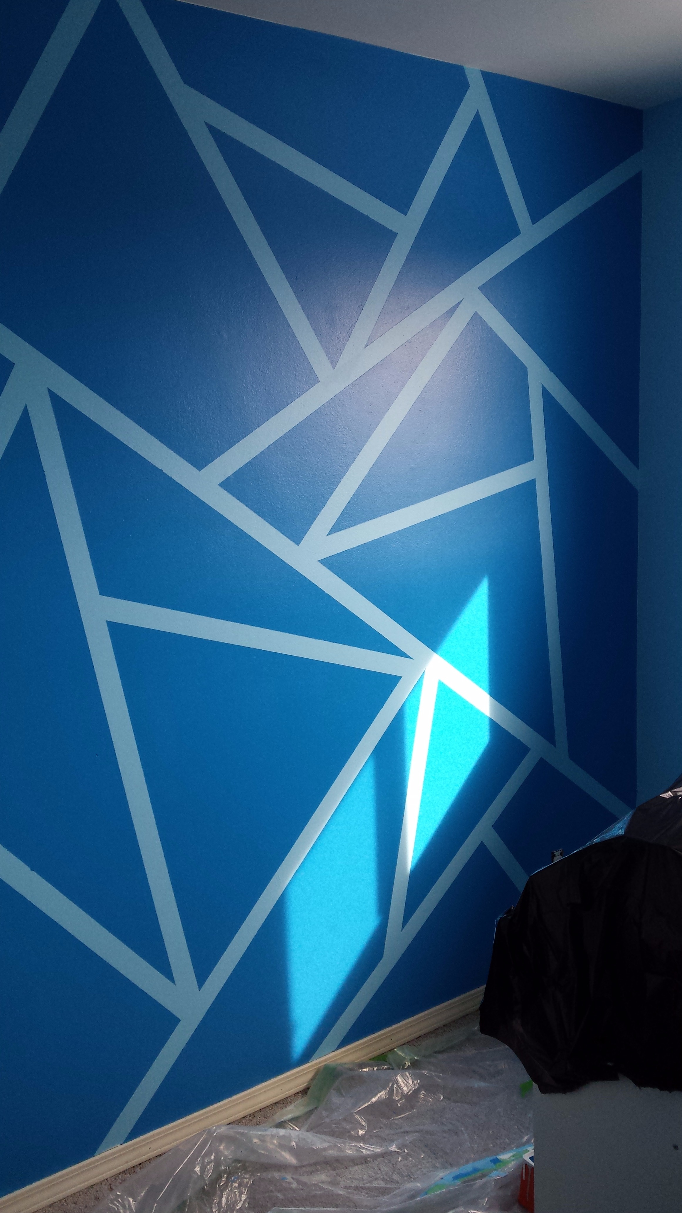 Geometric Pattern Accent Wall : 3 Steps (with Pictures) - Instructables