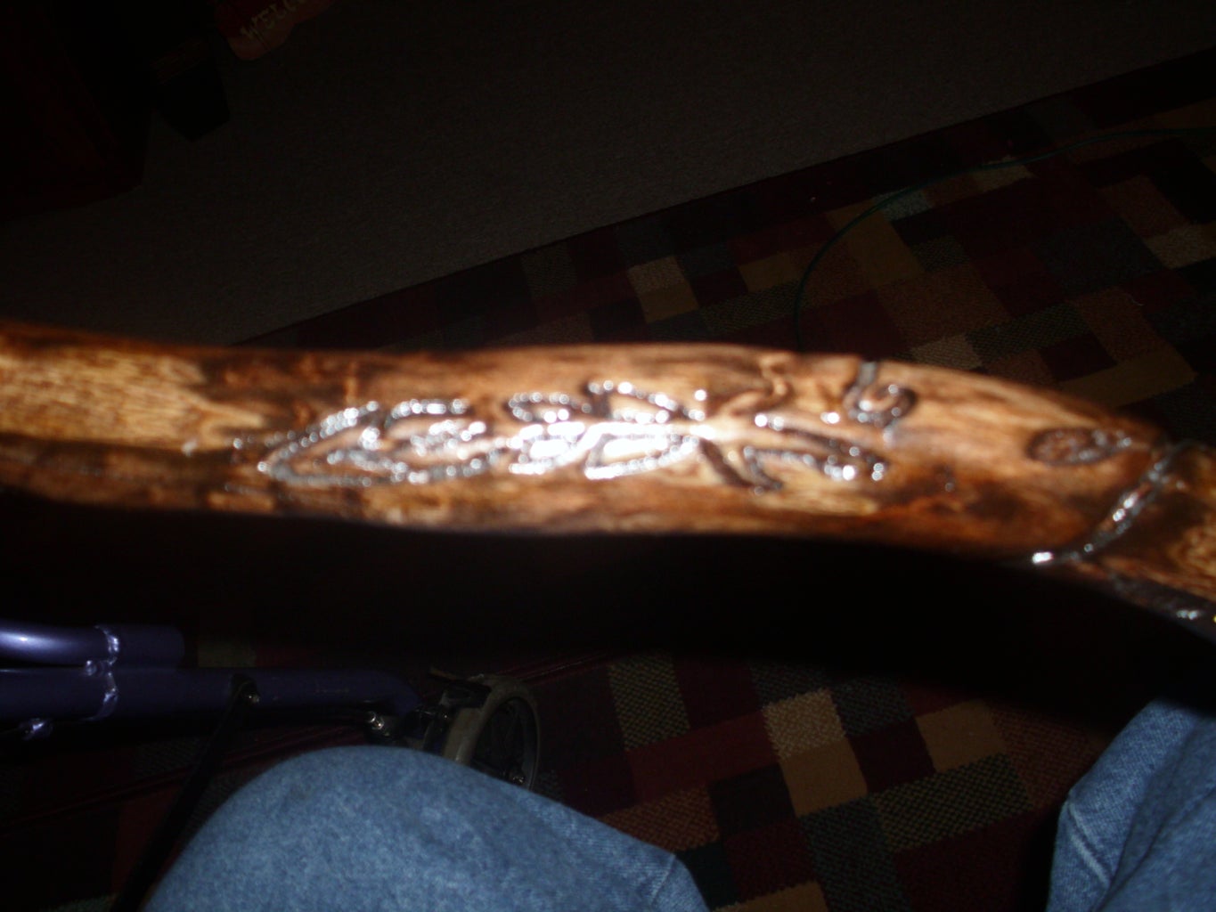 How To Make A Cane Out Of A Sapling And Limited Tools Instructables