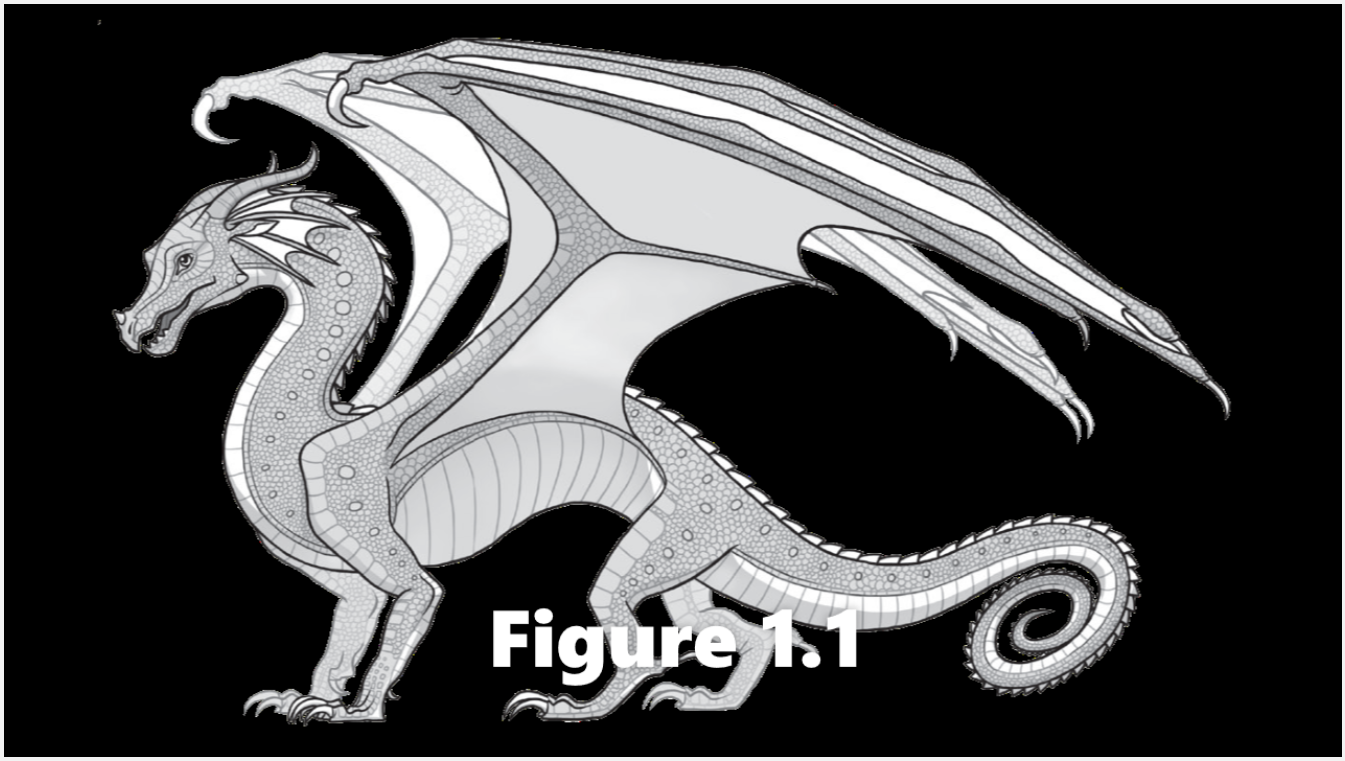 Cardboard Dragon (RainWing) With Moving Limbs, Tail, and Head With ...