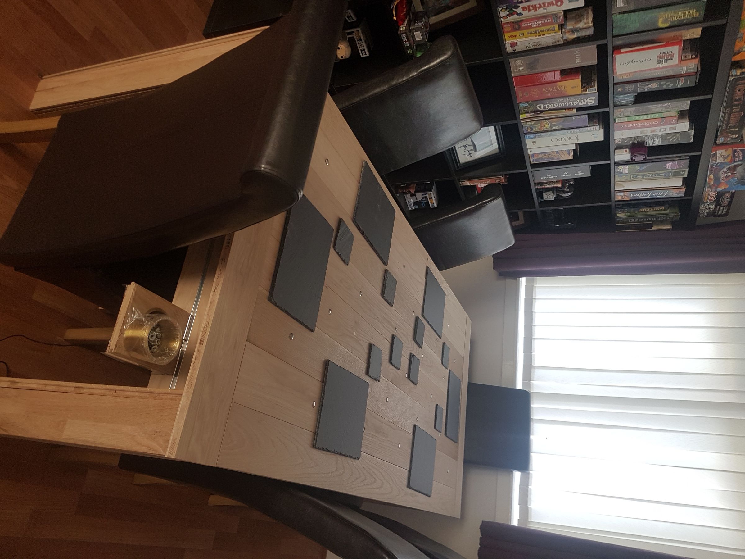 Gaming/Dining Table From Oak Flooring : 6 Steps - Instructables