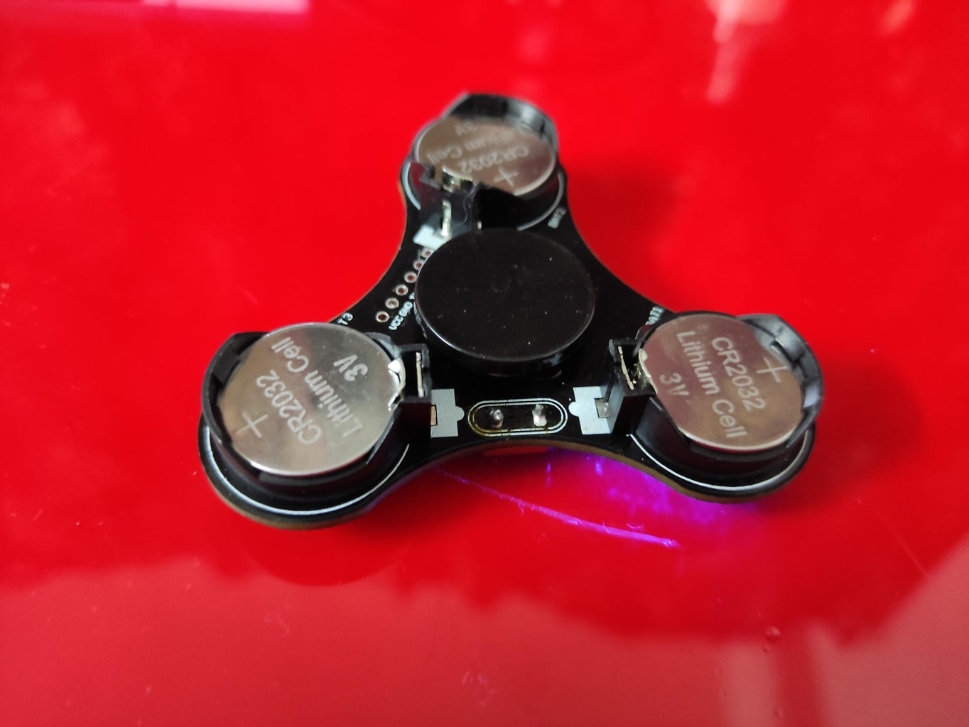 Pov Display Fidget Spinner Using Atmega8 And Arduino Ide 5 Steps