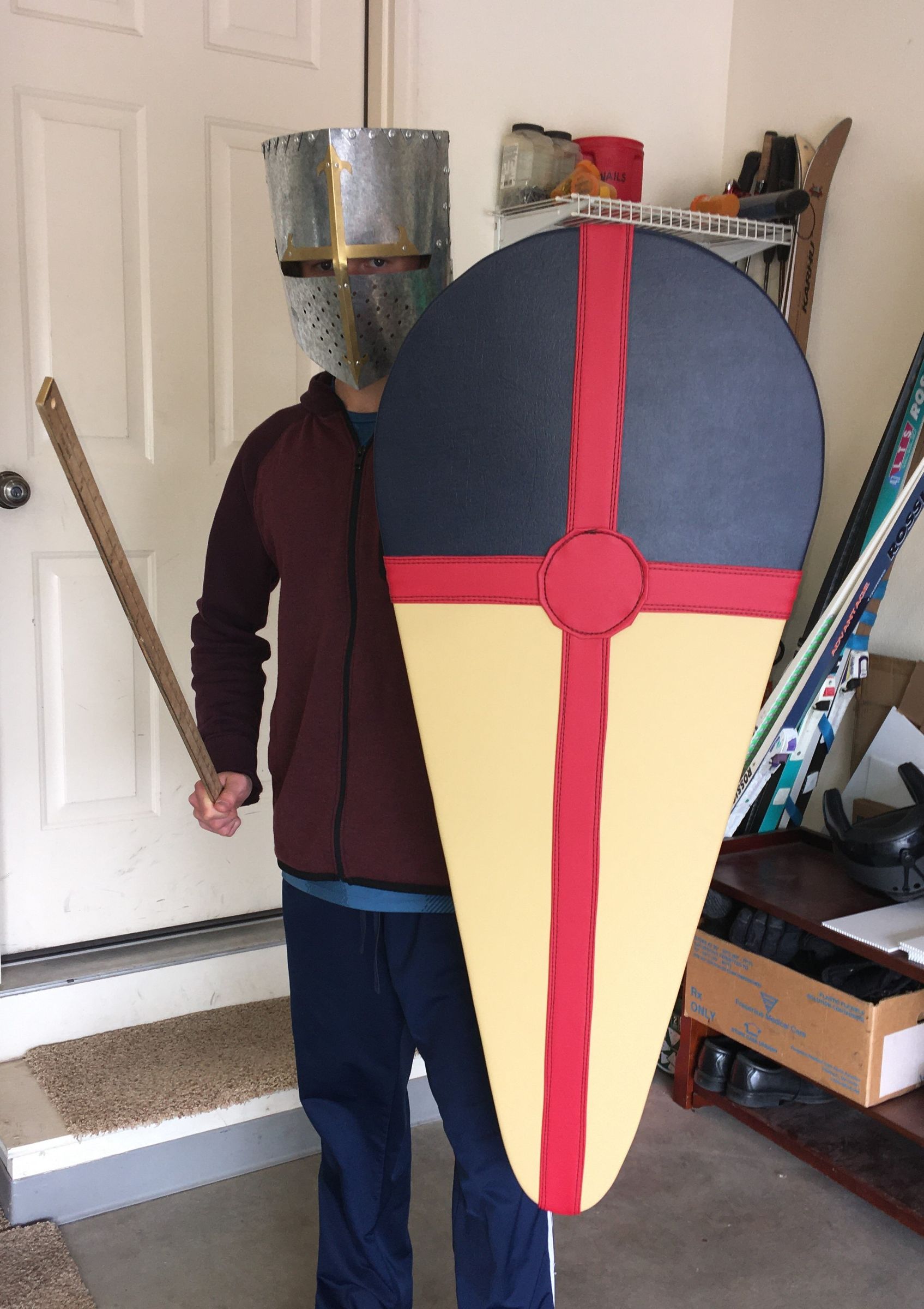 Kite Shield : 8 Steps - Instructables