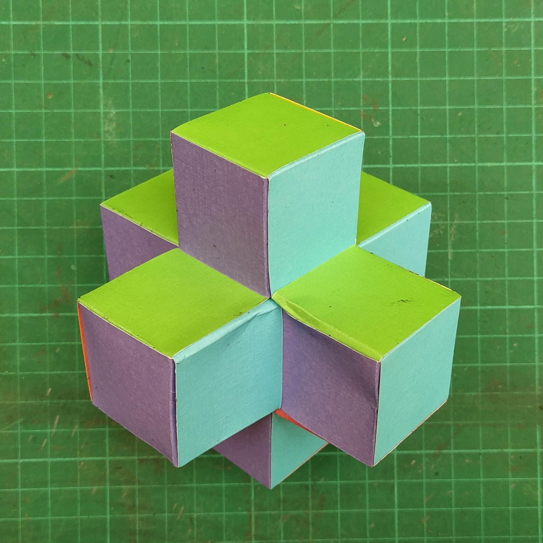 Rainbow Colored 3D Paper Cross : 5 Steps (with Pictures) - Instructables