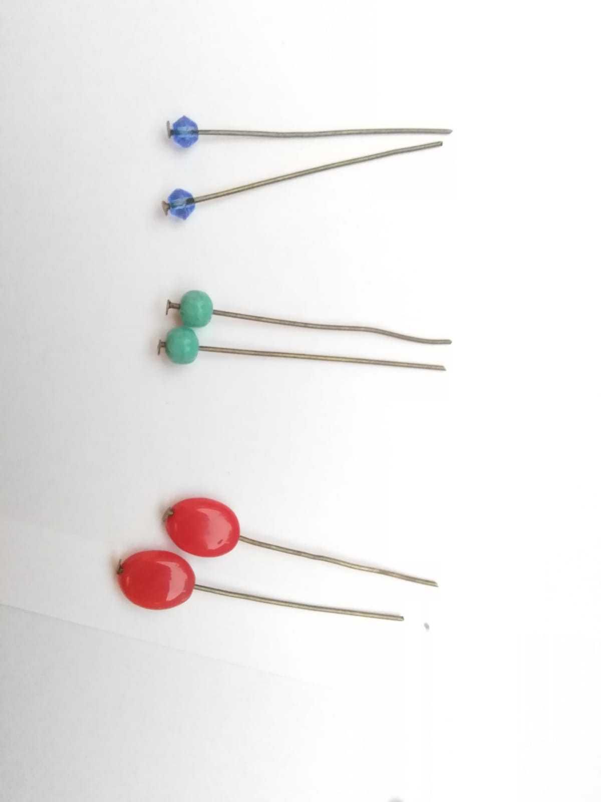 Colored Earring With Ribbon : 3 Steps - Instructables