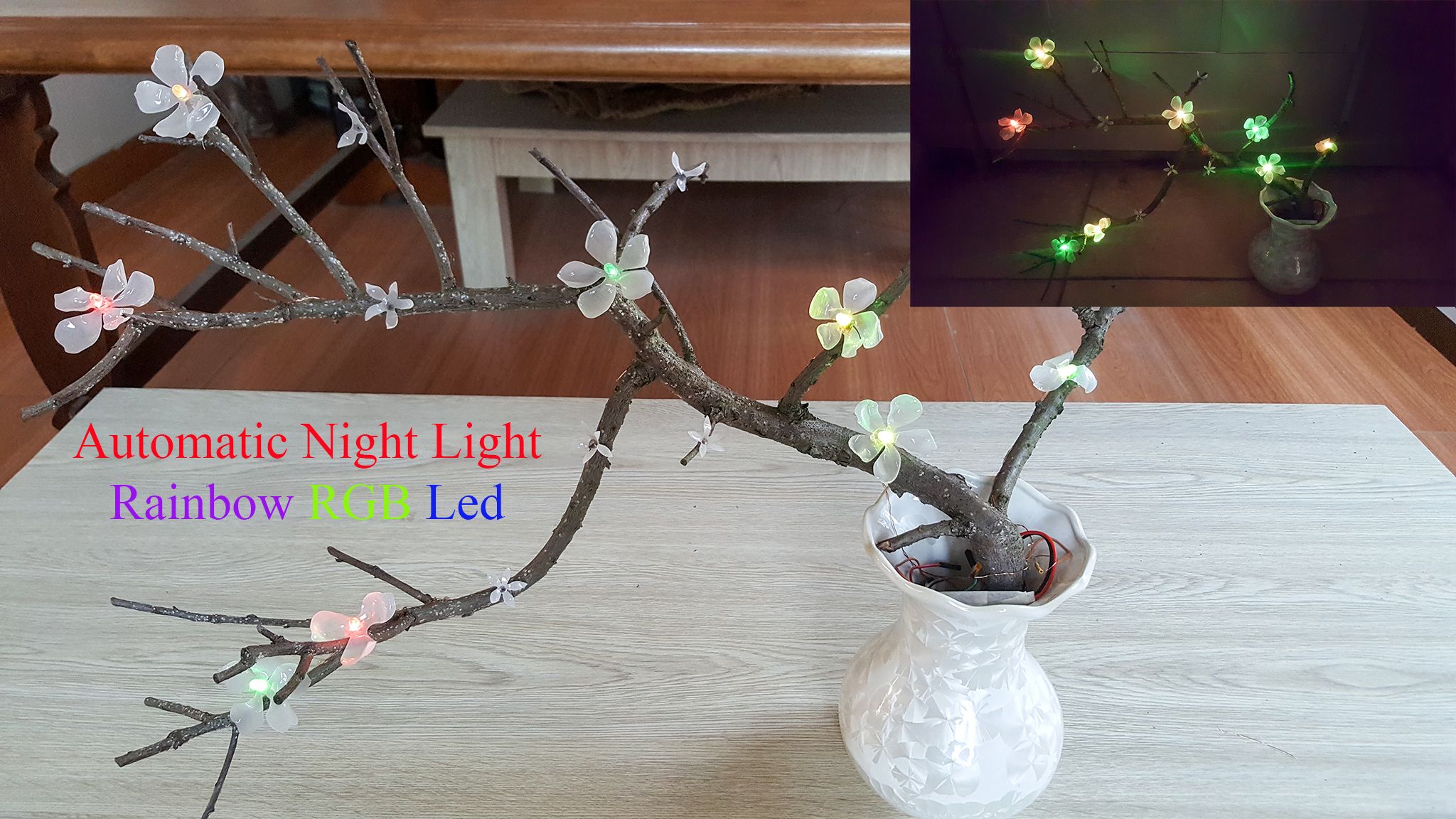 DIY Rainbow RGB Led Tree : 4 Steps - Instructables