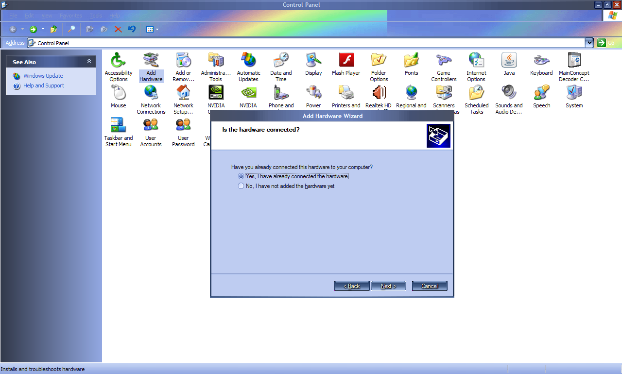 How to Install Microsoft Windows XP Loopback Adapter : 11 Steps ...
