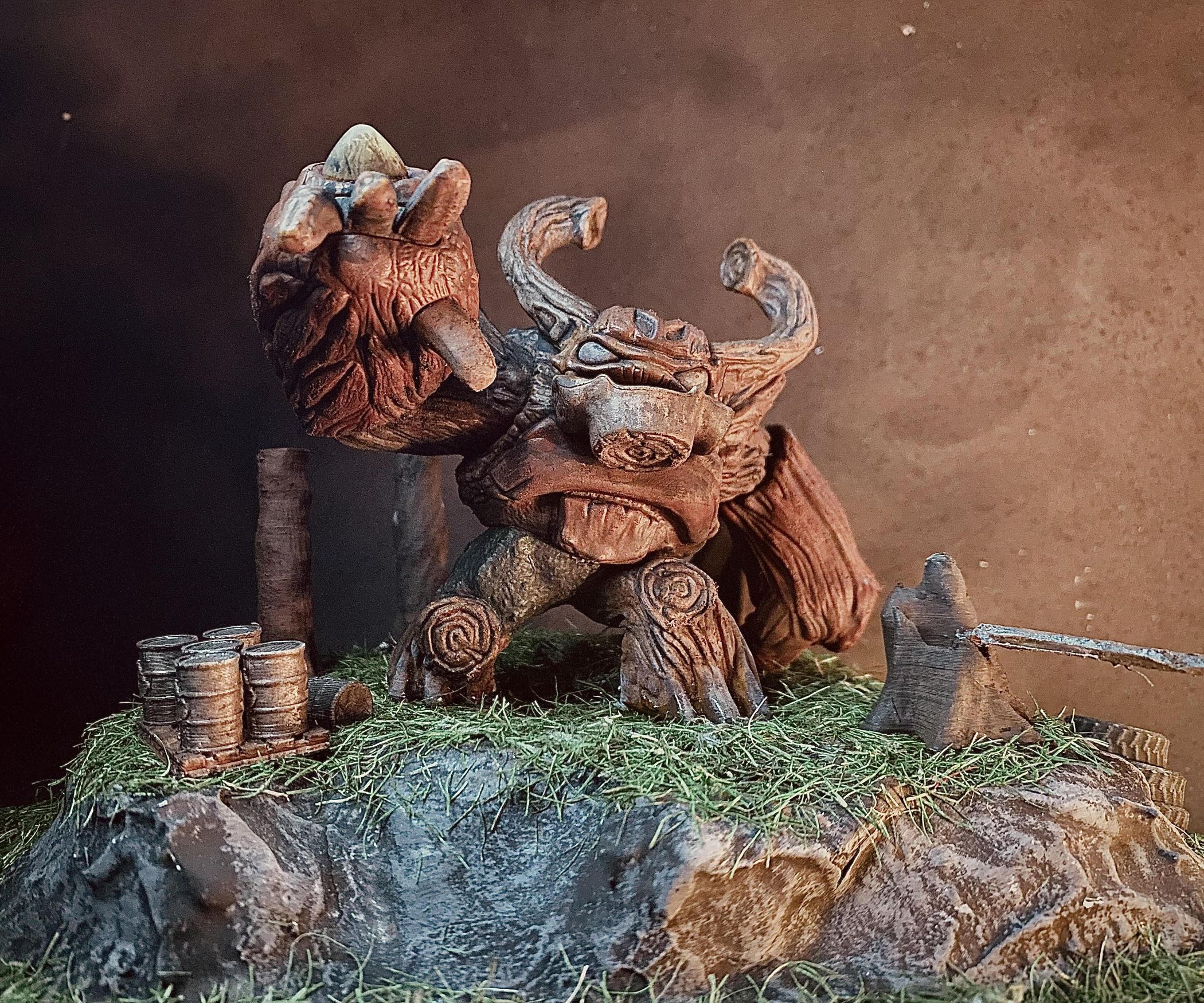 Skylander Forest Golem Diorama : 19 Steps (with Pictures) - Instructables