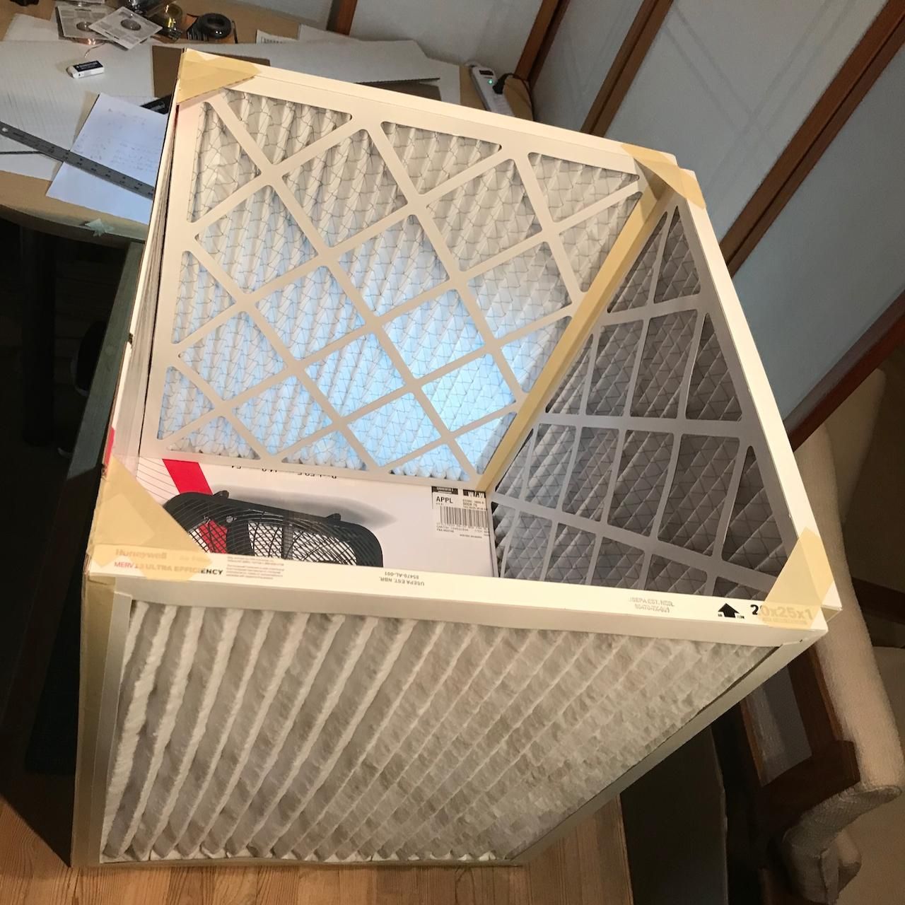 Efficient Box Fan Air Cleaner: a Universal Corsi-Rosenthal Box : 16 ...