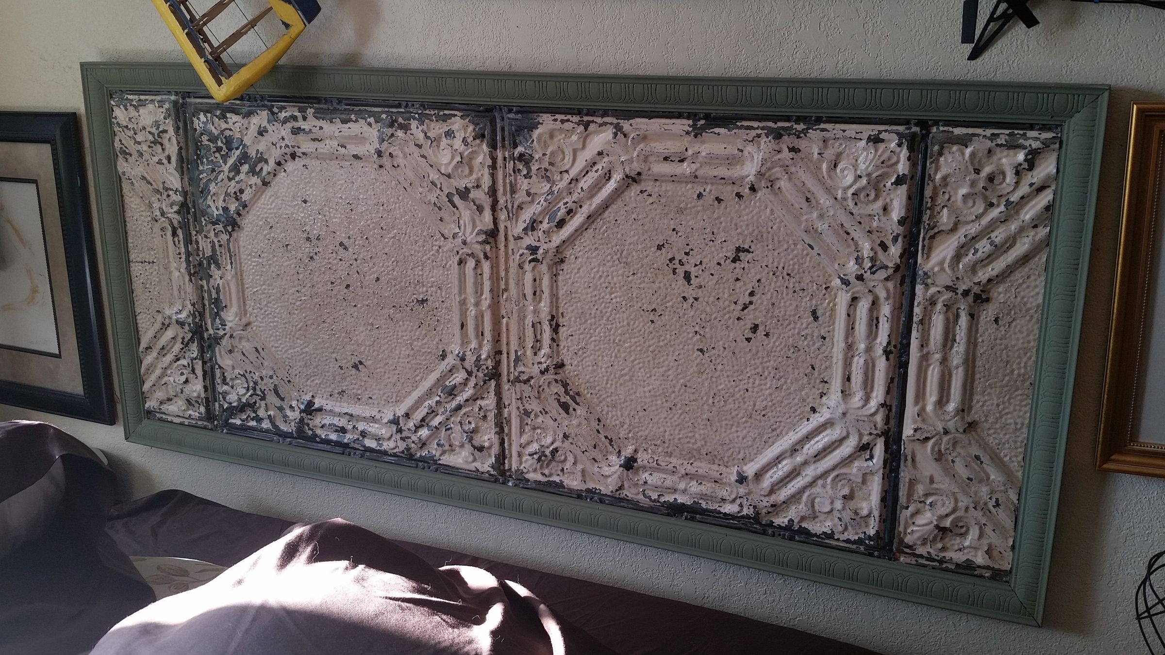 Celing Tile Headboard : 12 Steps - Instructables