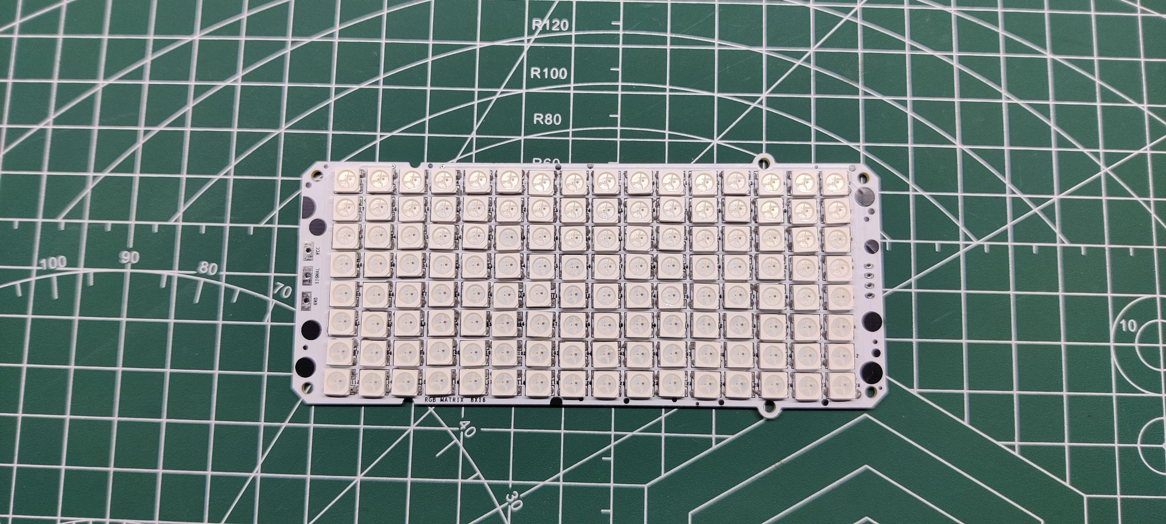 Custom 16x8 Ws2812 Matrix Project : 11 Steps (with Pictures ...