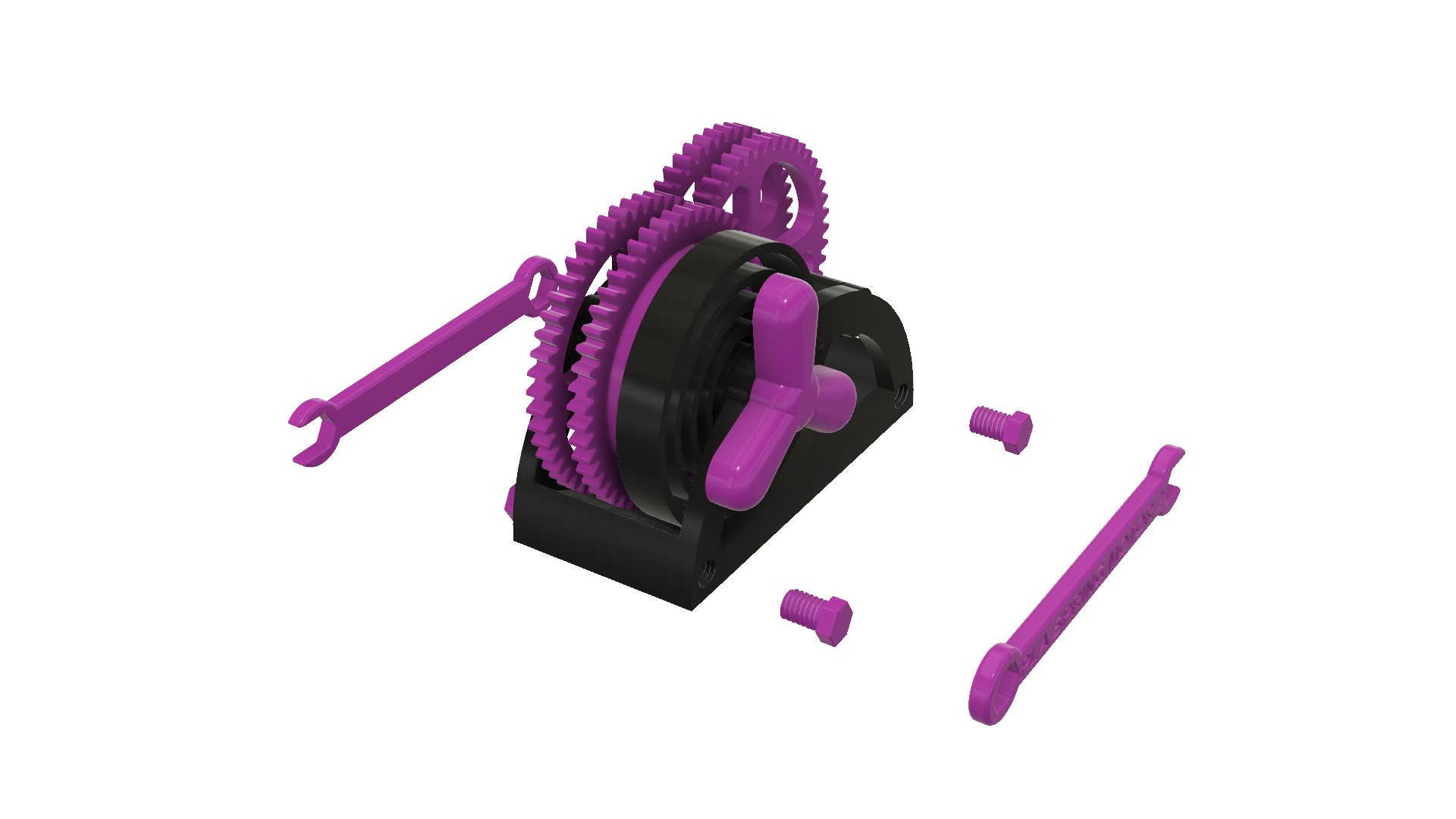 PLA Spring Motor Demonstrator 2 Remixed by Lucky Dragon MakerWorld ...