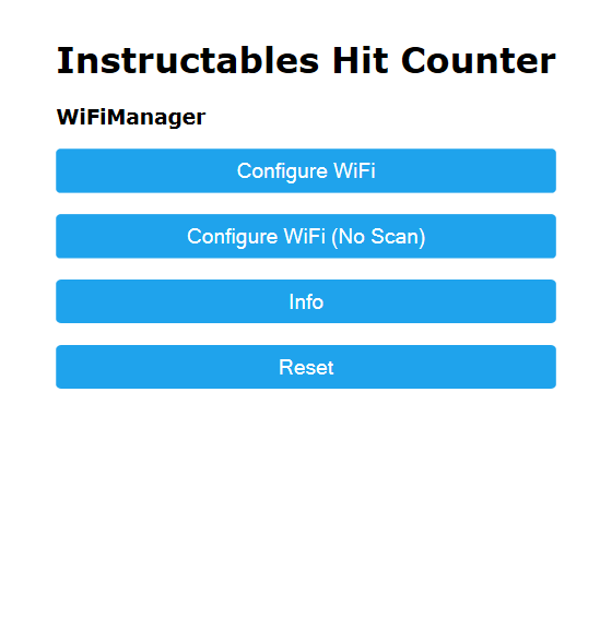 Instructables Hit Counter Esp8266 01 8 Steps With Pictures Instructables
