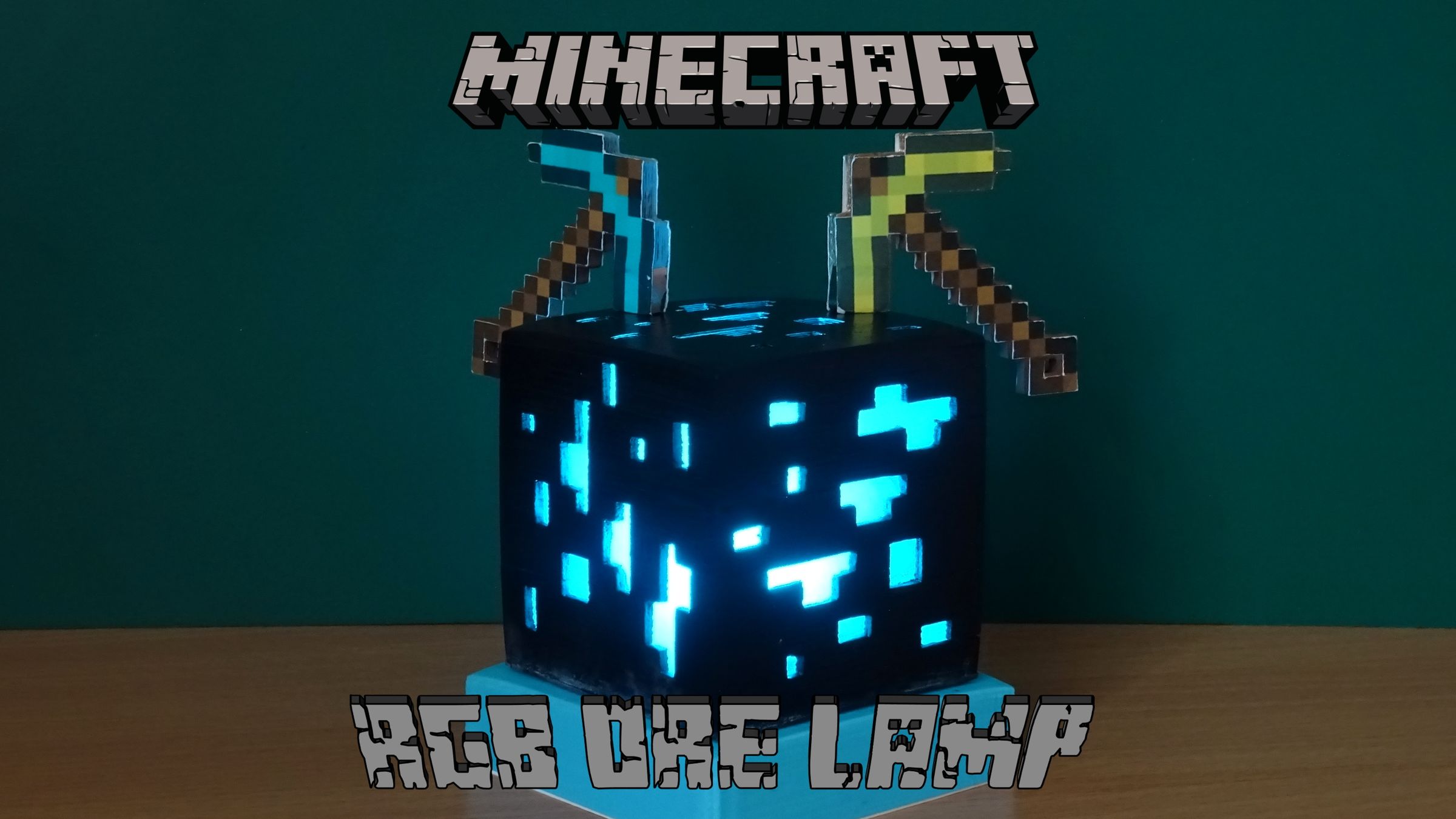 RGB Minecraft Ore Lamp : 5 Steps (with Pictures) - Instructables