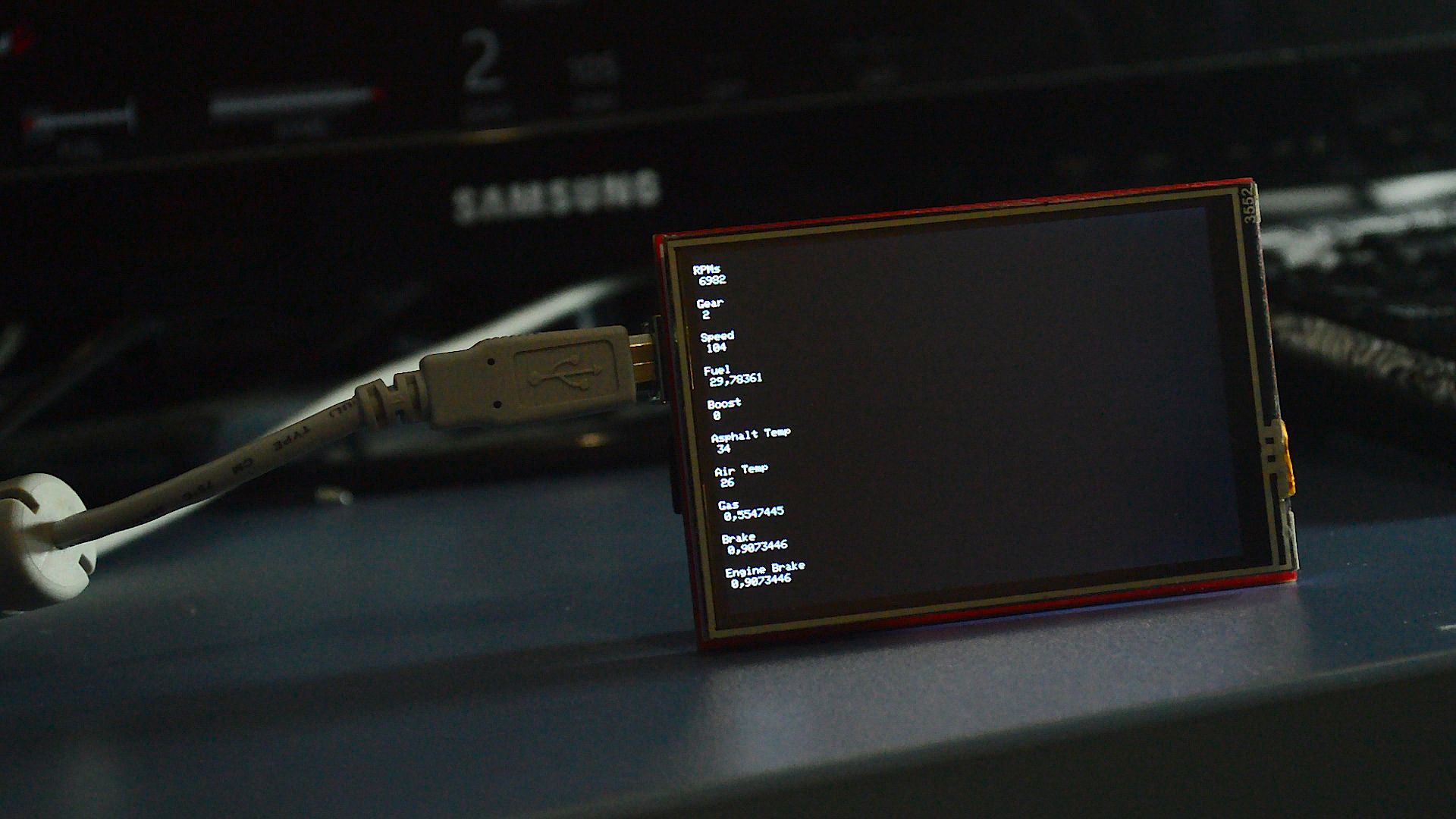 DIY Sim Racing Display Arduino : 3 Steps - Instructables