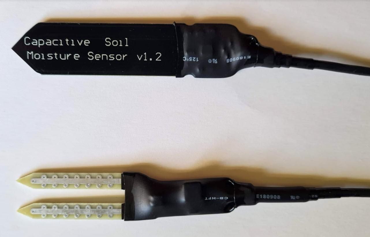 Waterproofing a Capacitance Soil Moisture Sensor : 11 Steps (with ...