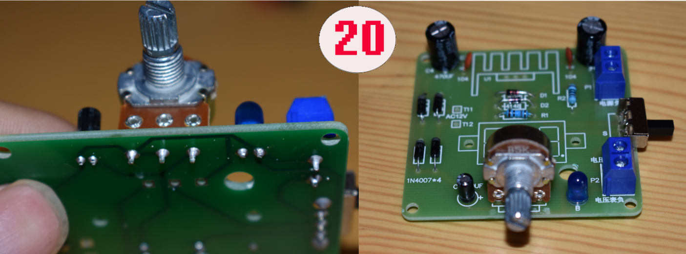 DIY an Adjustable Power Supply Source With Voltmeter Function : 20 ...