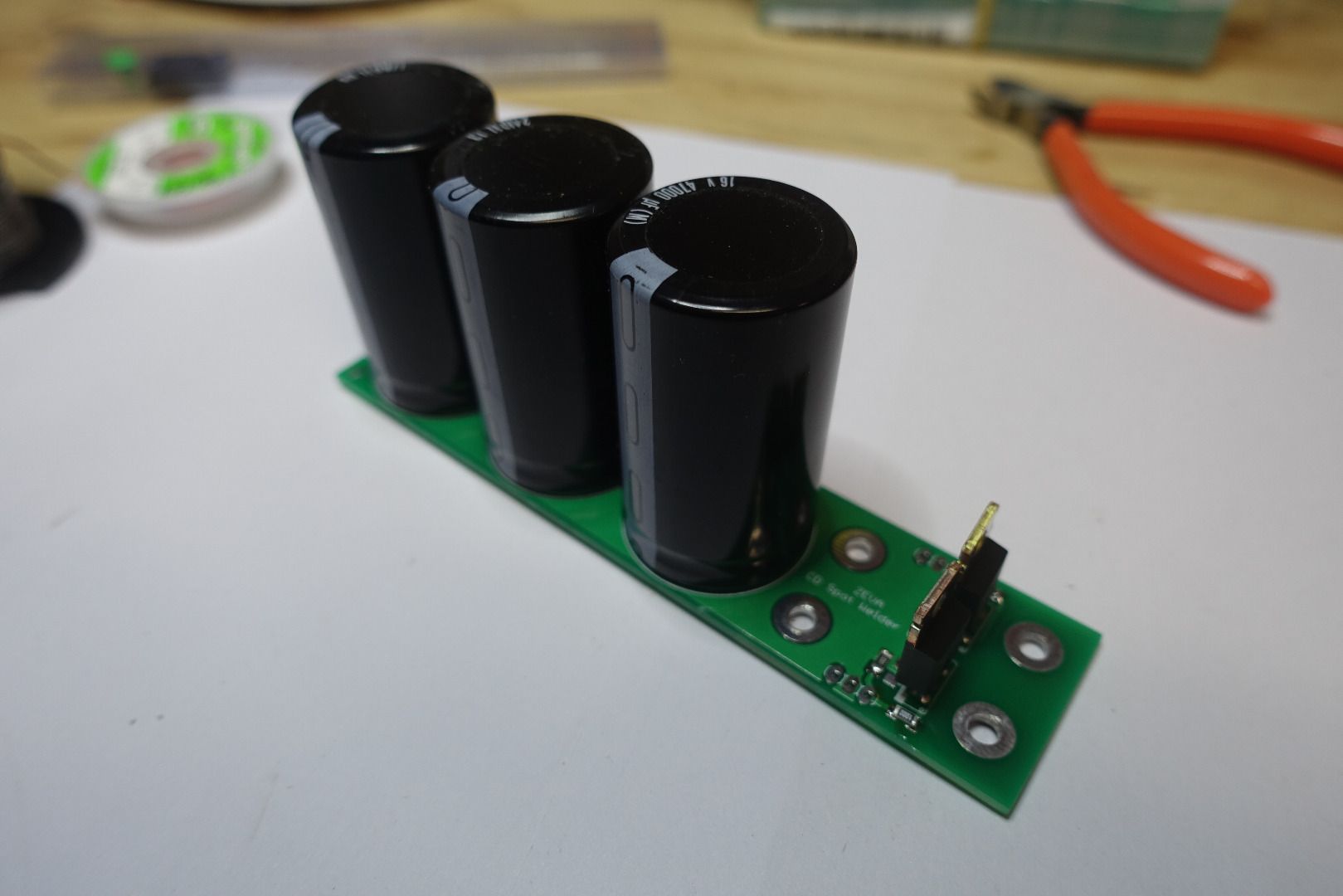 Capacitive Discharge (CD) Welder for Battery Tabs : 28 Steps ...