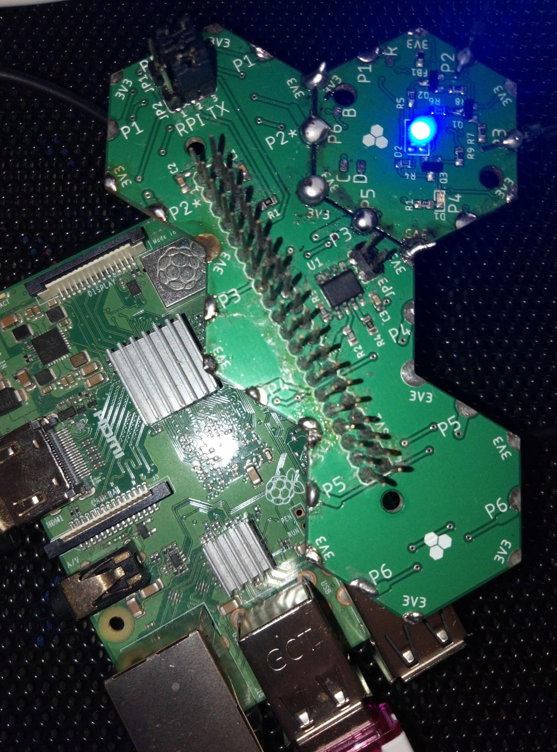 Controlling Hexabitz RGB LED Module Using 4x3 Keypad Via Raspberry Pi ...