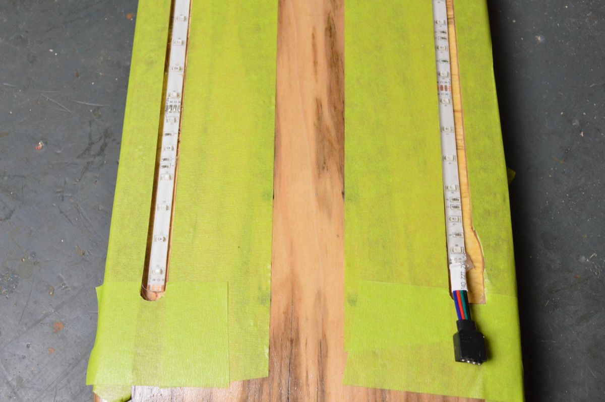 Skateboard Shelf With LED's! : 11 Steps (with Pictures) - Instructables