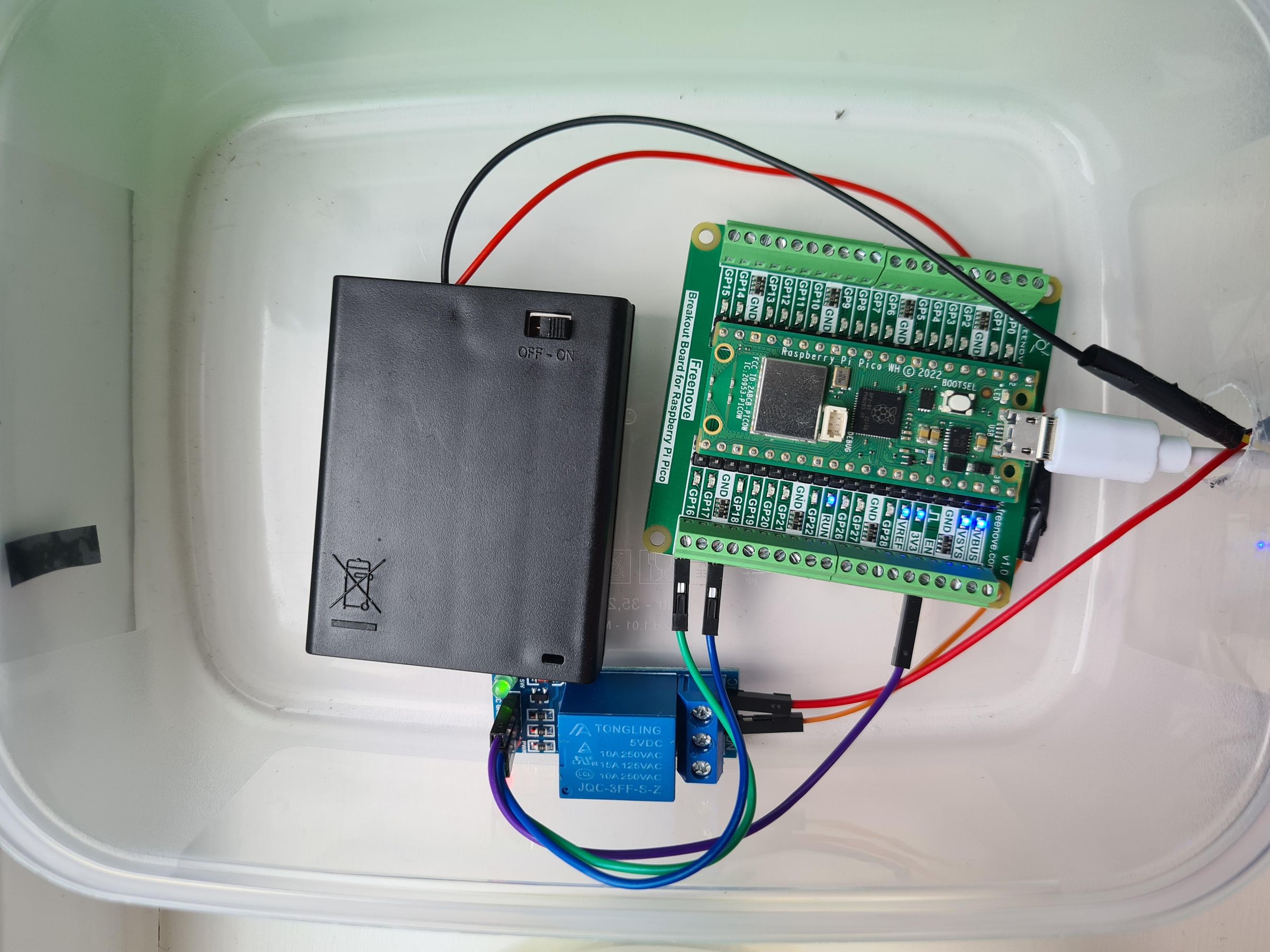 PlantyPi - Raspberry Pi Pico Plant Watering Device. : 6 Steps (with ...