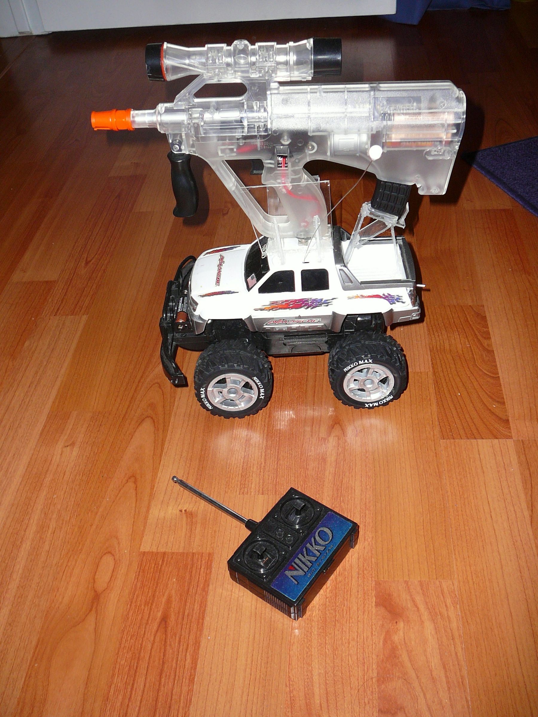 Make Your Own Radio Controled Airsoft Gun : 7 Steps - Instructables