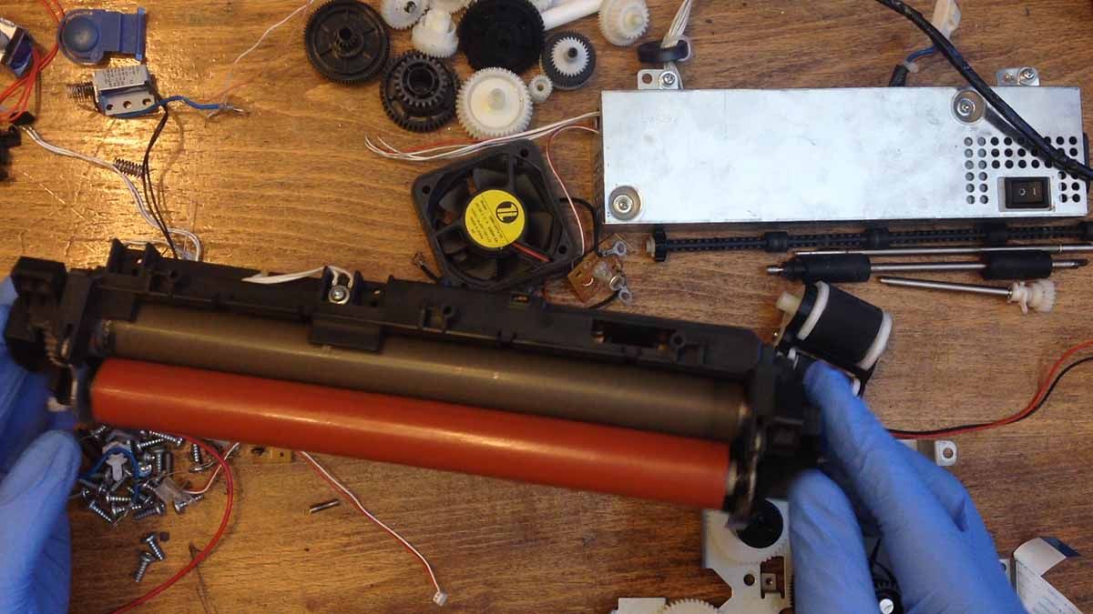 How to Salvage Useful Parts From Old Printers : 5 Steps - Instructables