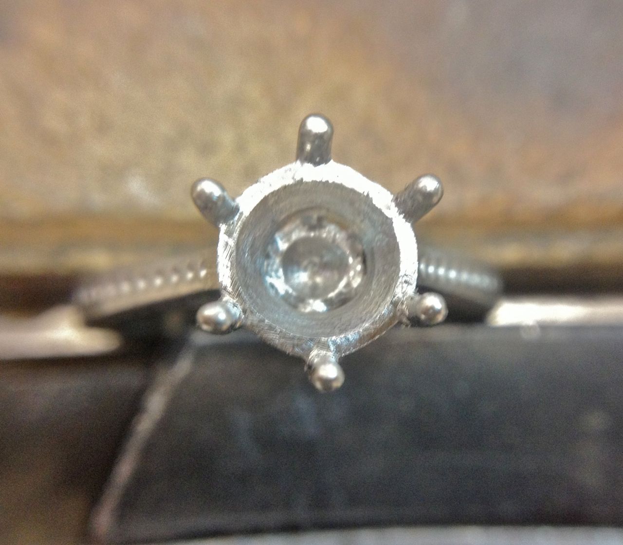 Custom Platinum Engagement Ring- From CAD to Finish : 15 Steps ...