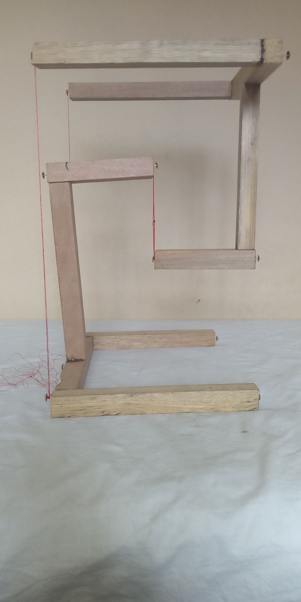 Scraps and Physics of a Tensegrity Structure : 12 Steps - Instructables
