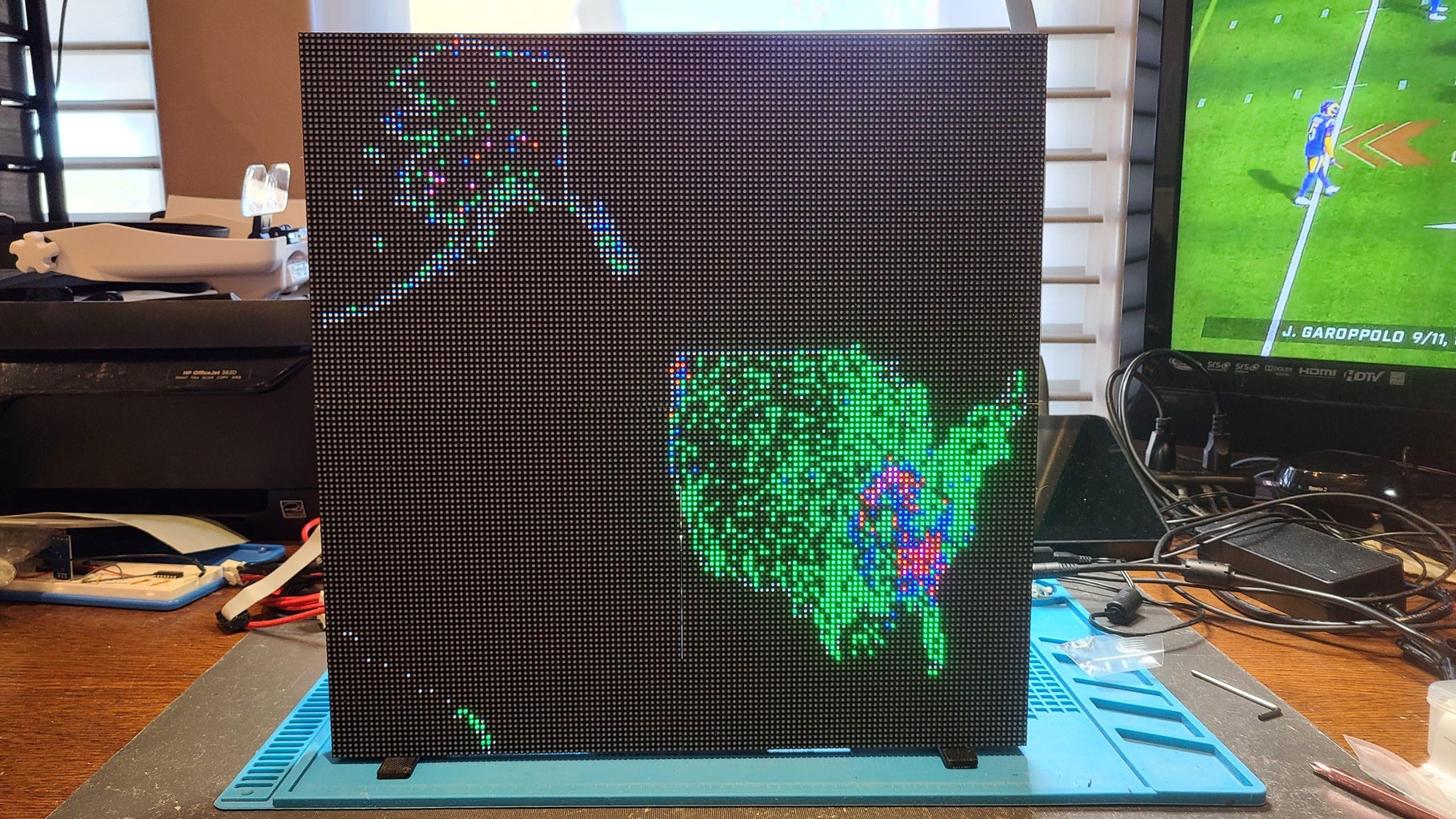 Led Matrix Metar Map 8 Steps With Pictures Instructables