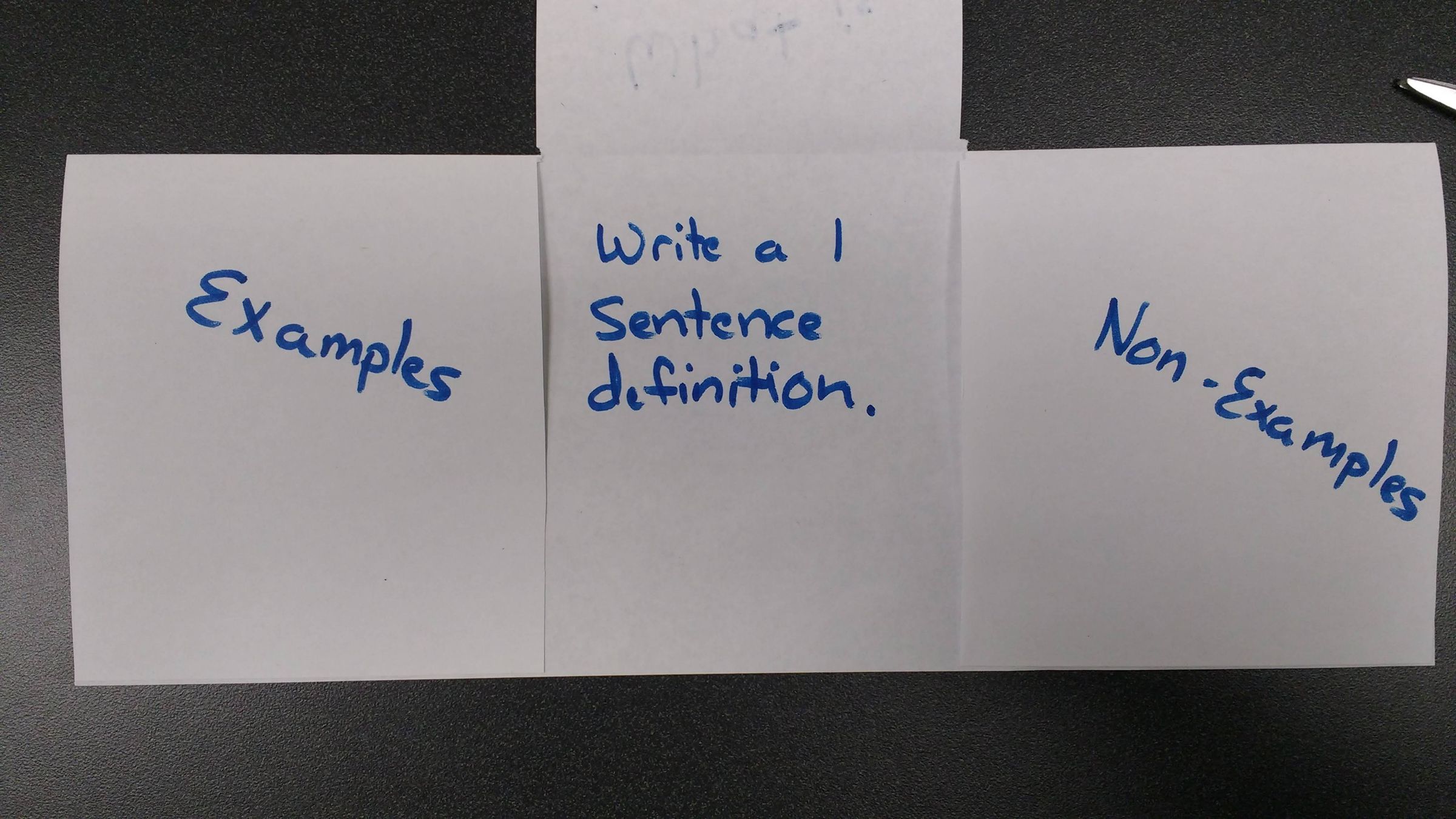 Inquiry-Based Teaching: Preassessment Foldable : 7 Steps - Instructables