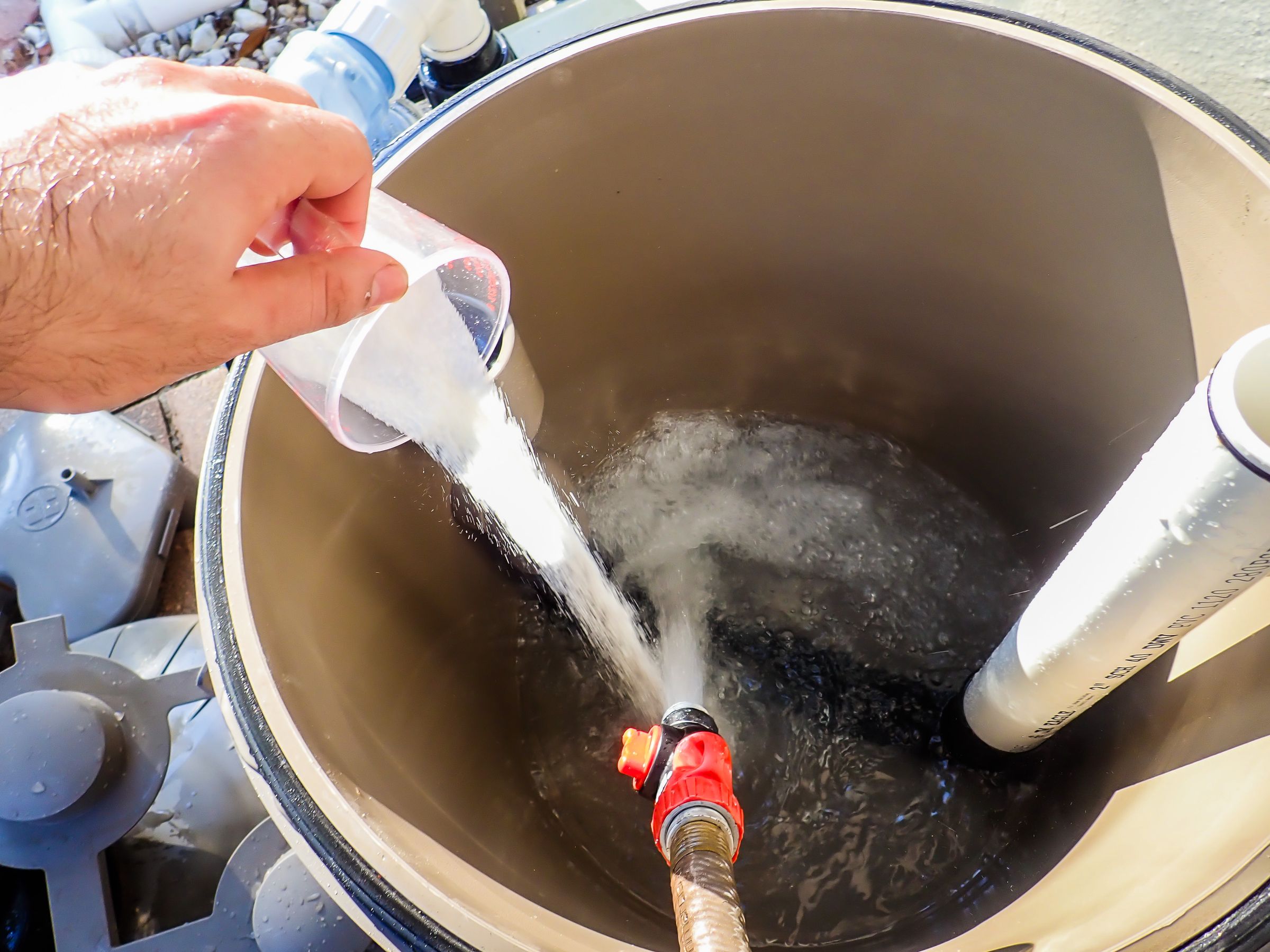 How to Clean a Pool Cartridge Filter System : 15 Steps (with Pictures ...