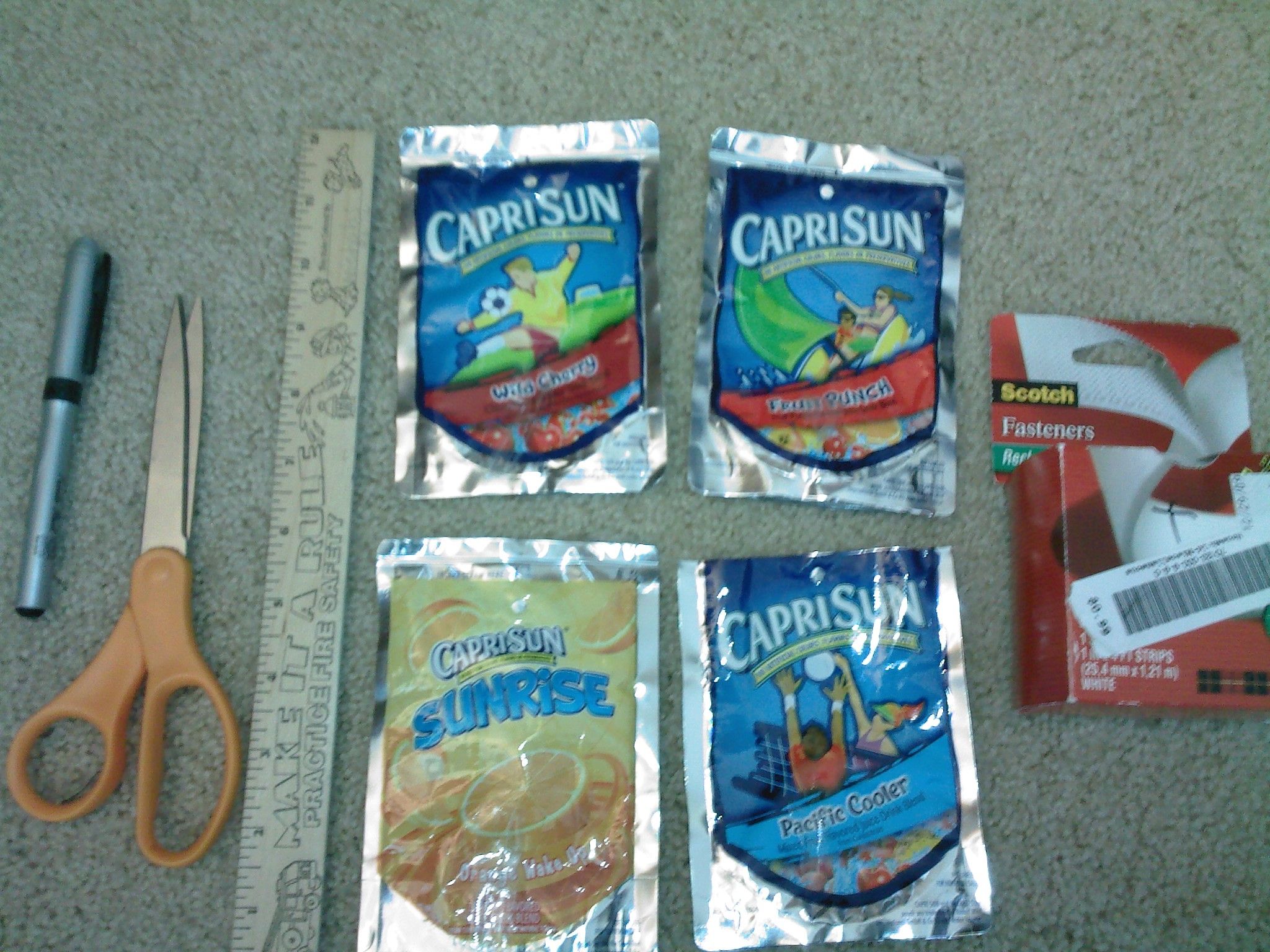 Capri Sun Wallets : 25 Steps (with Pictures) - Instructables