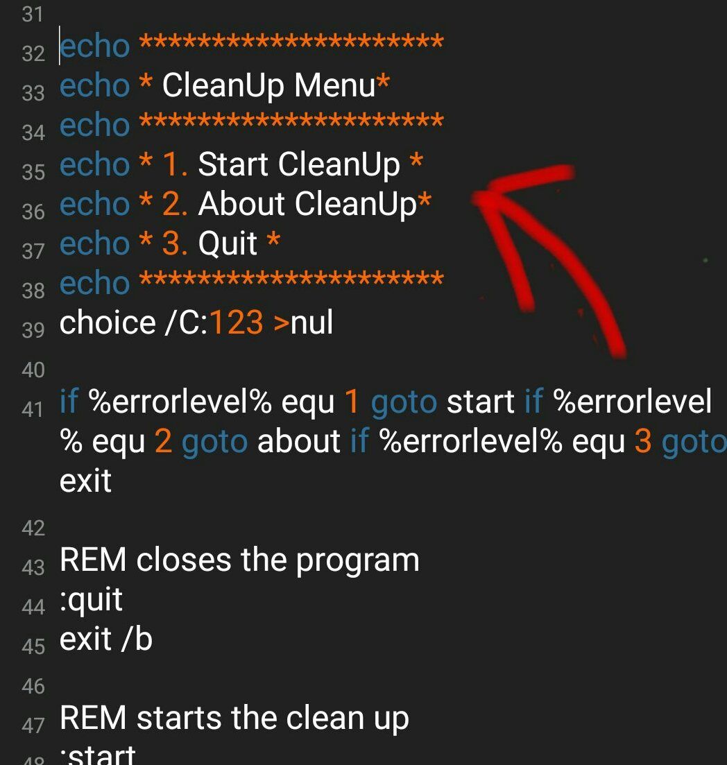 DIY Computer Clean Up Batch Script : 5 Steps - Instructables