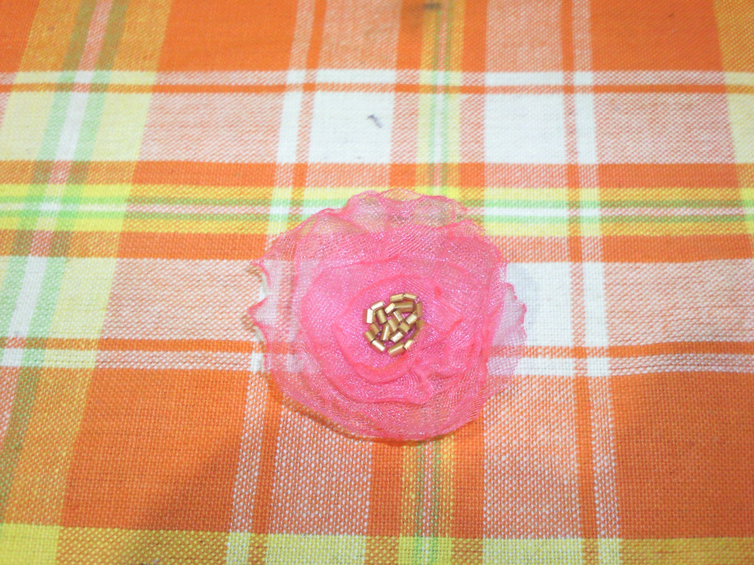 Fabric Rose Ring : 7 Steps - Instructables