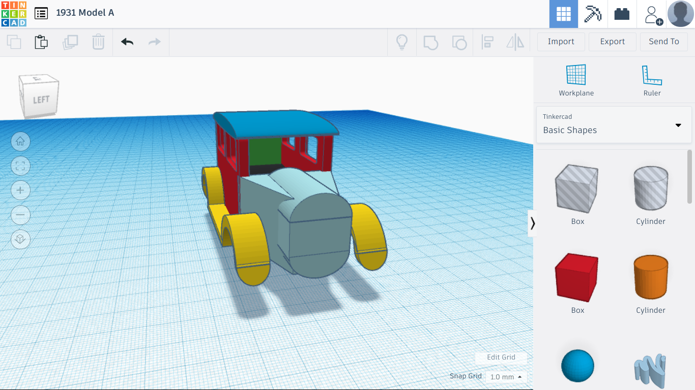 How to Make a Model a and Scene Using Tinkercad : 33 Steps (with ...