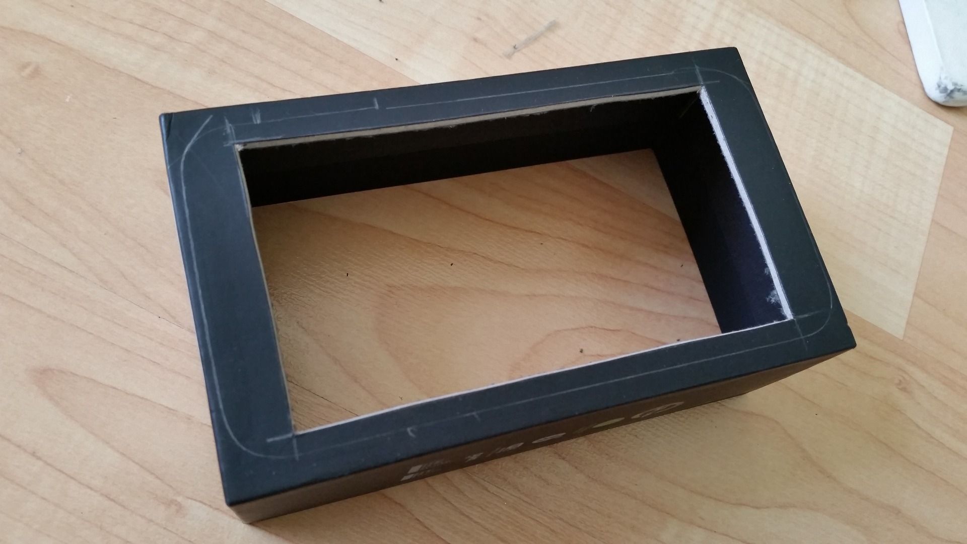 Cheap Custom VR Viewer From a Phone Box -- Prevent Cardboard Face and ...