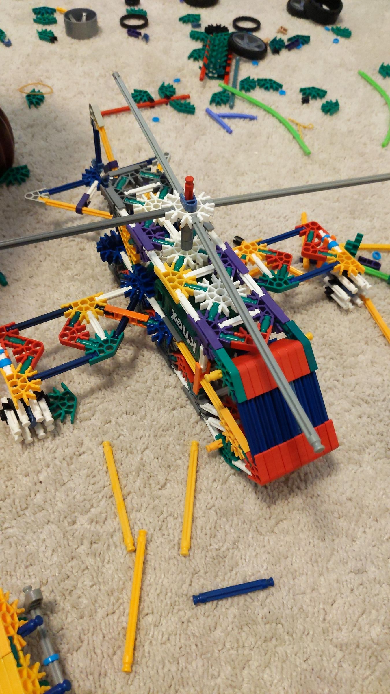 Knex Attack Helicopter : 4 Steps - Instructables