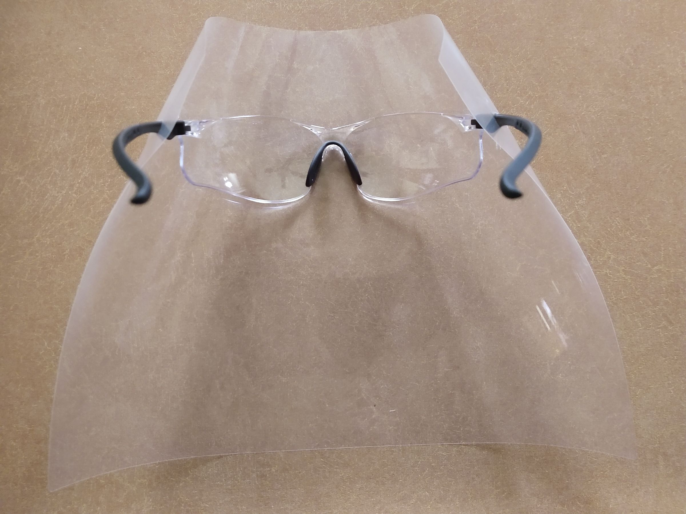 Emergency Face Shield : 5 Steps - Instructables