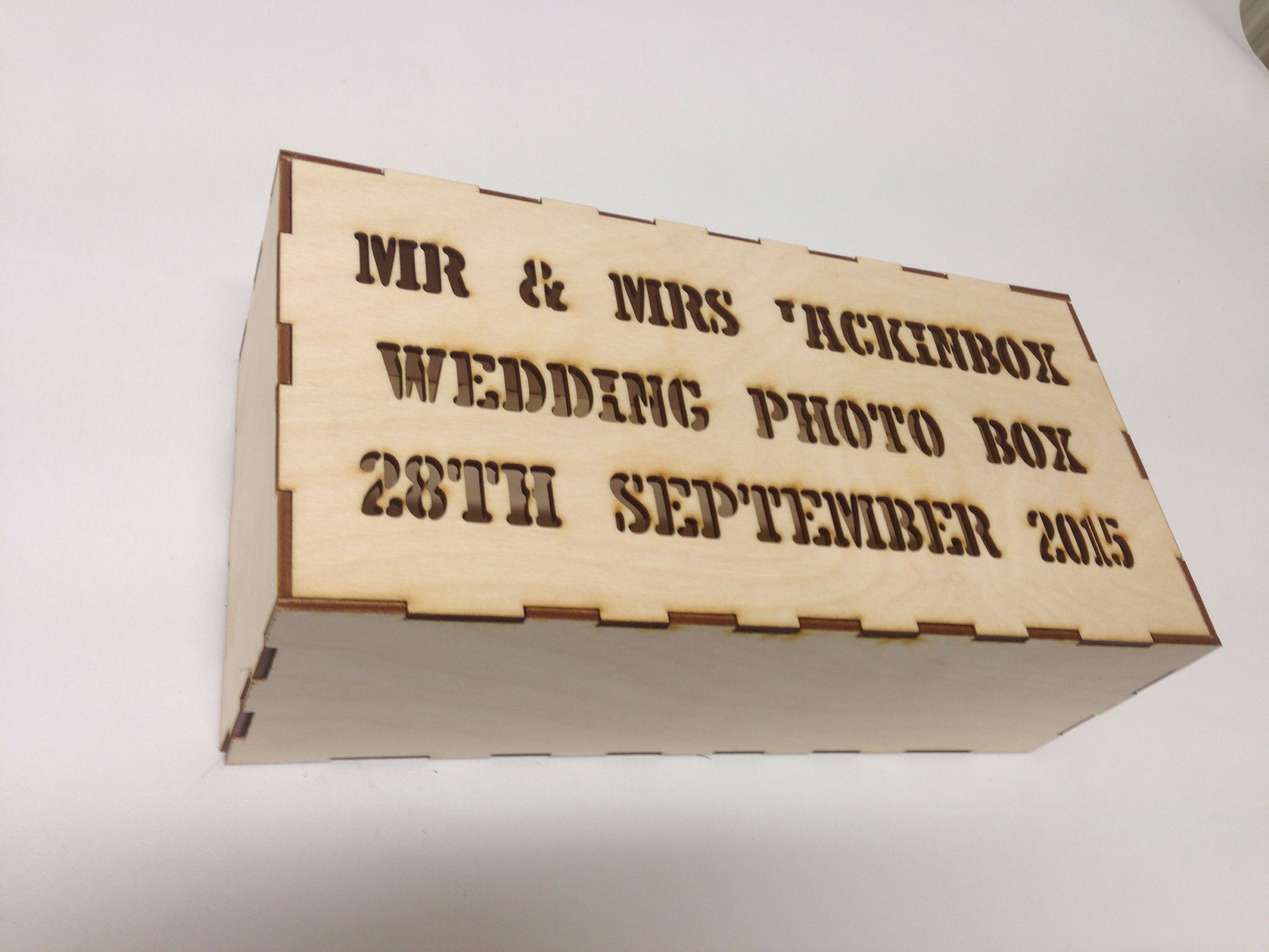 Wedding Photo Box Gift : 5 Steps (with Pictures) - Instructables