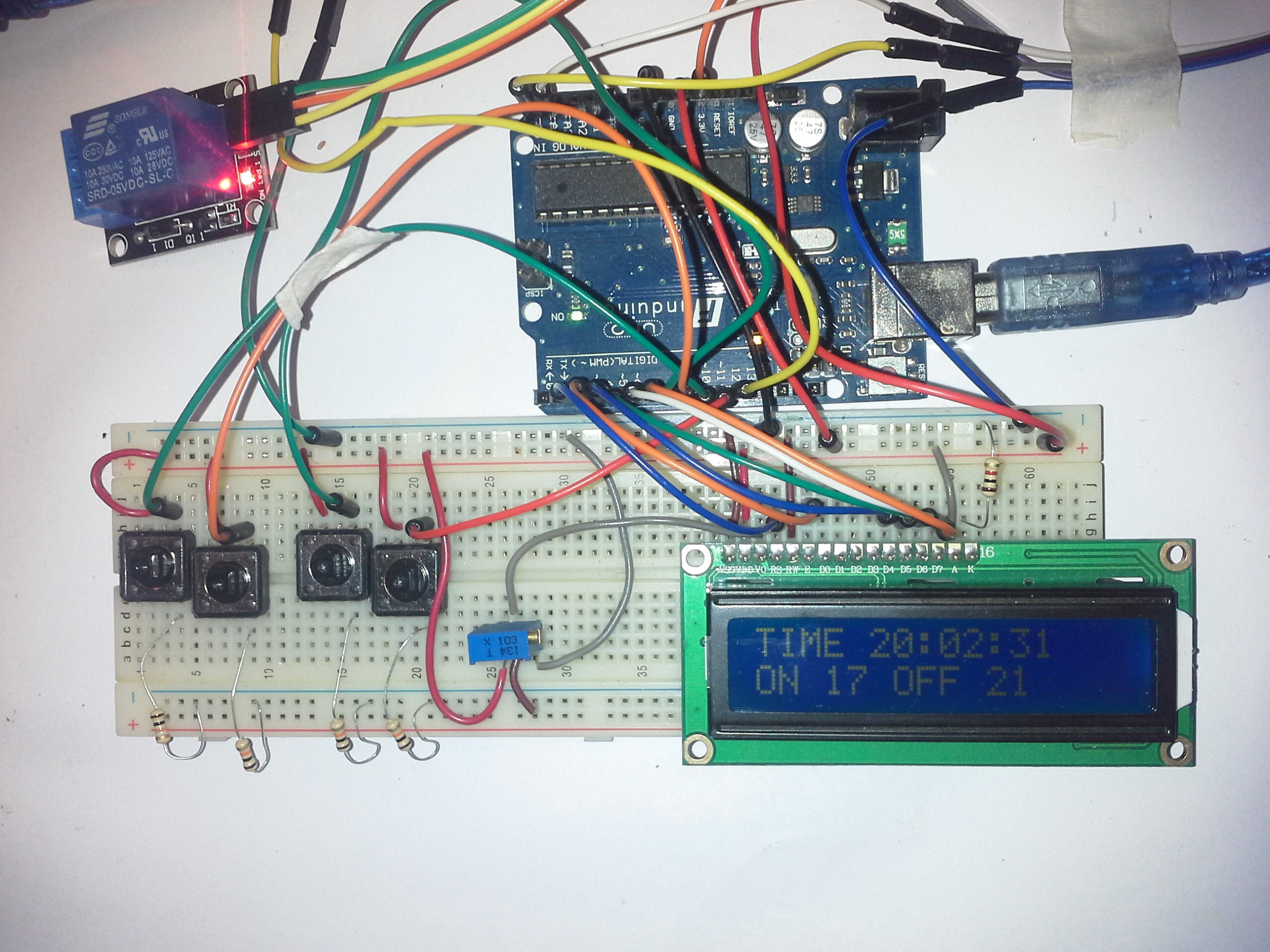Arduino Timer With On/Off Set Point : 6 Steps (with Pictures ...