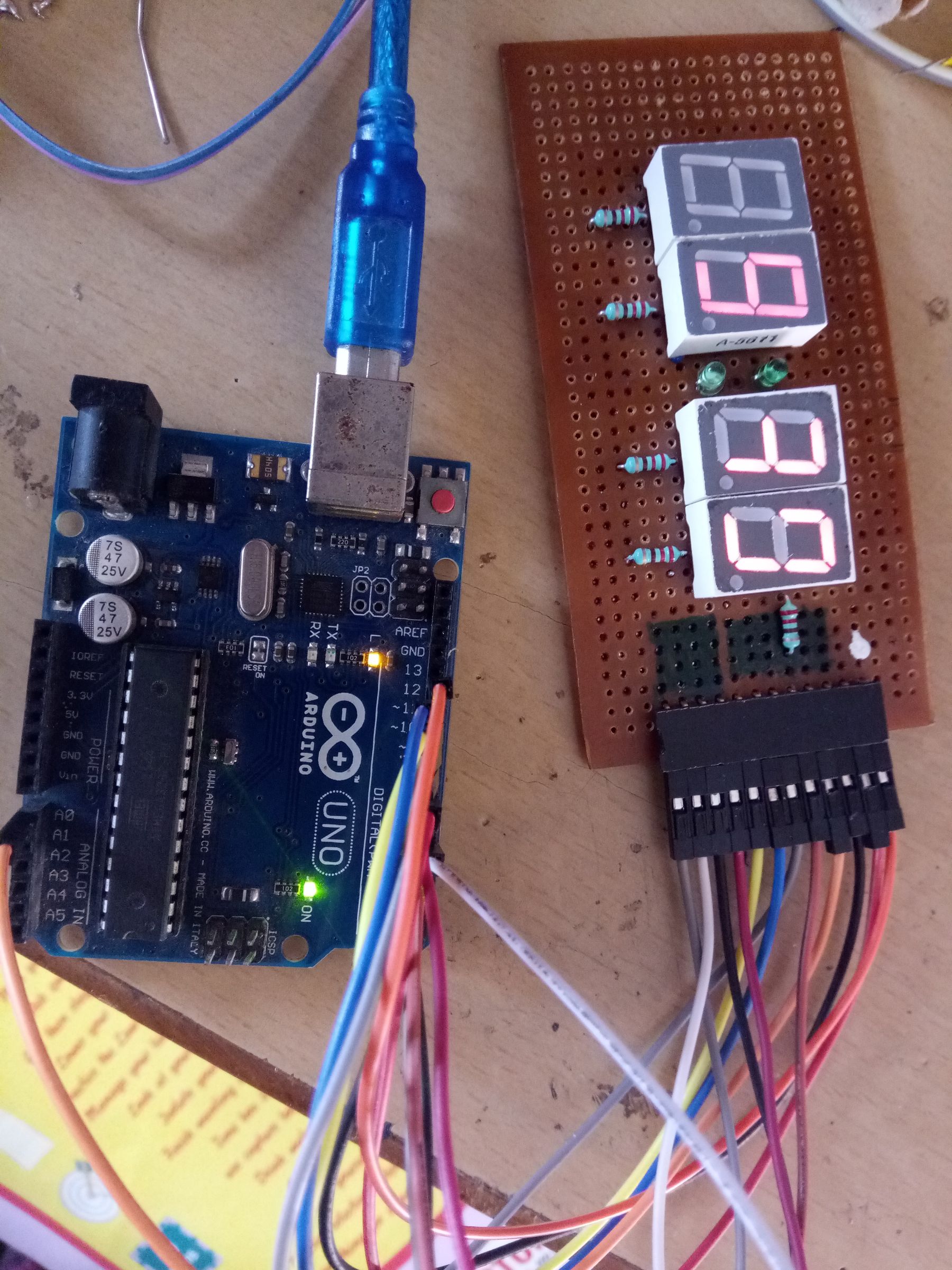 Arduino Clock Using Standard Clock Display : 4 Steps - Instructables