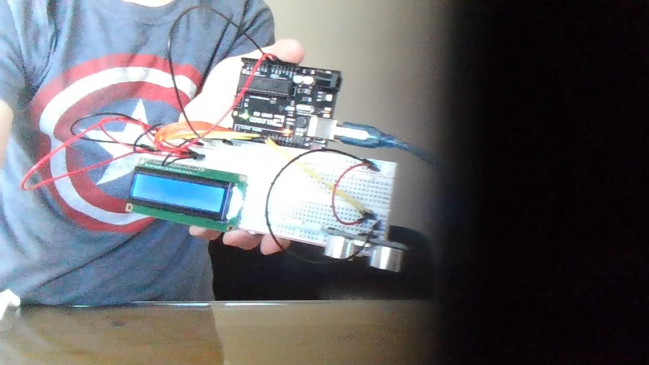 Arduino LCD Project for Measuring Distance : 3 Steps - Instructables