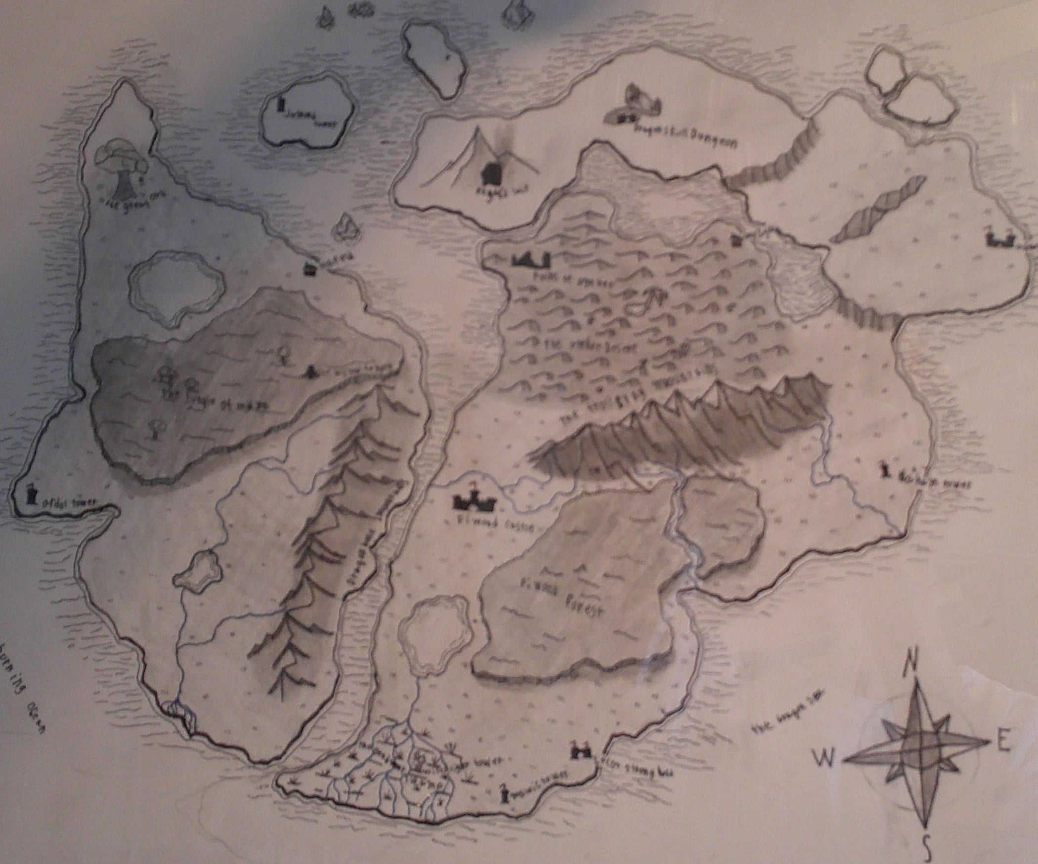 How to Draw a Fantasy Map : 9 Steps - Instructables