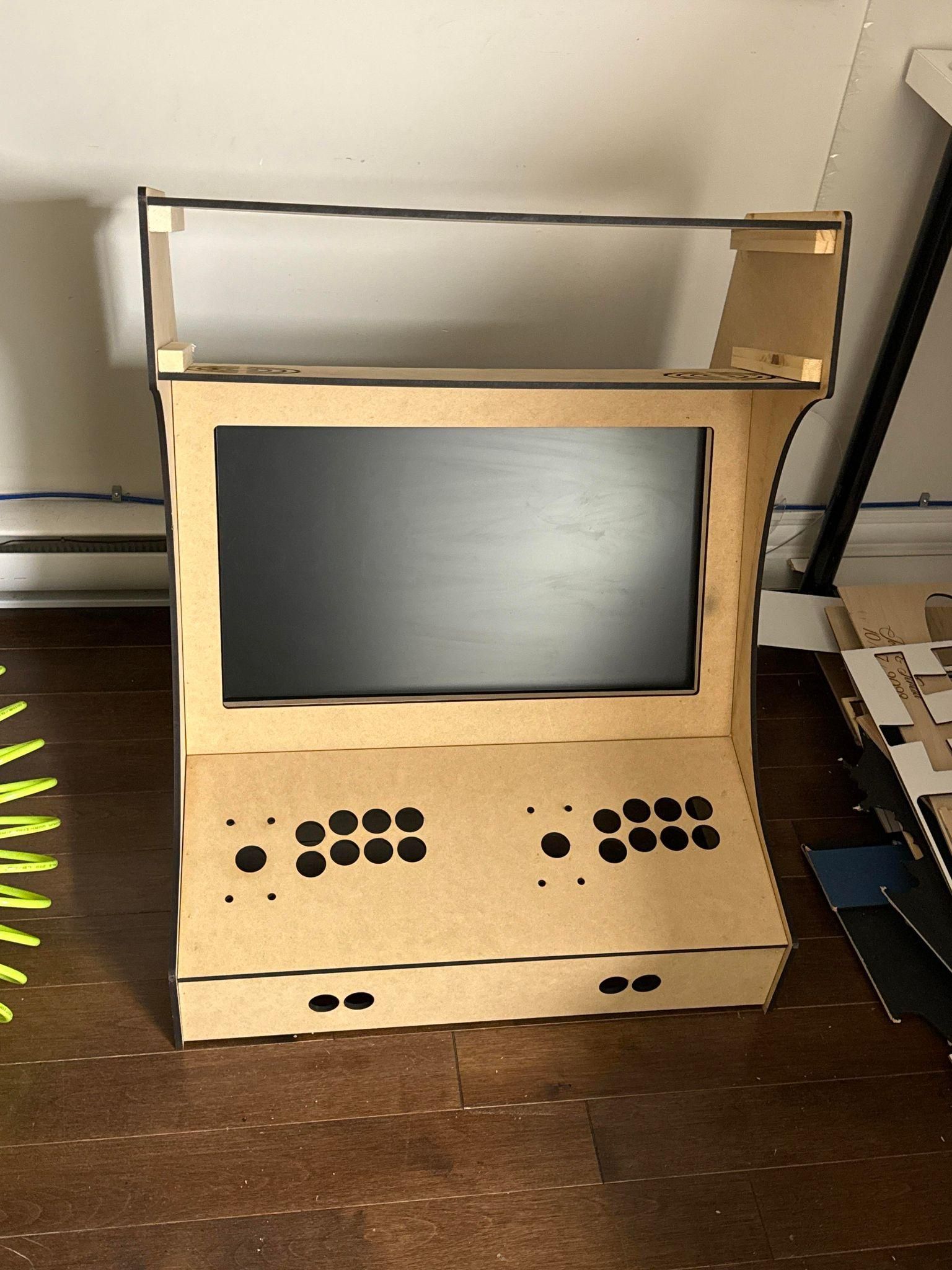 Custom Light-Up Retro Arcade Cabinet : 7 Steps (with Pictures ...