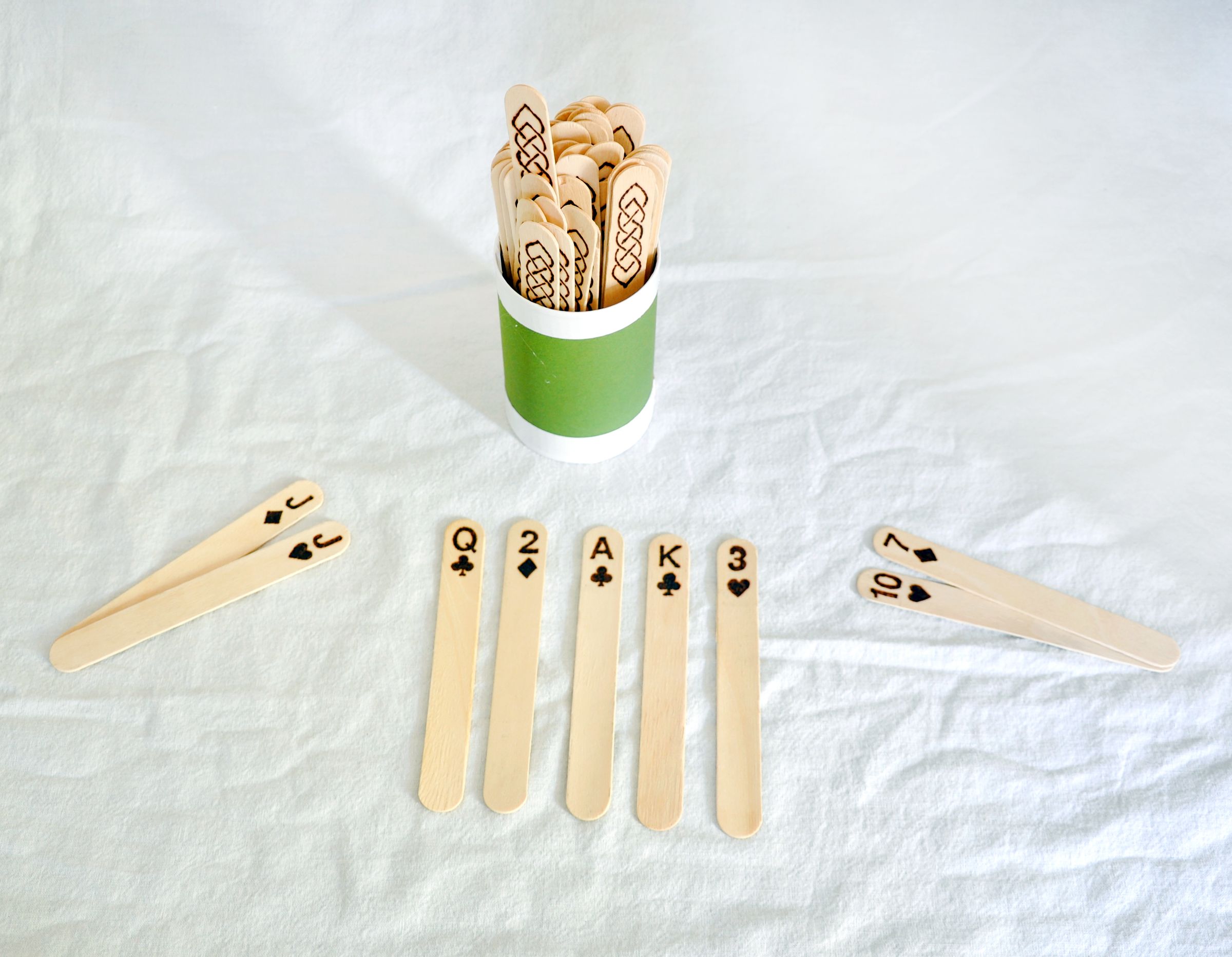 Popsicle Stick Playing Cards : 8 Steps (with Pictures) - Instructables