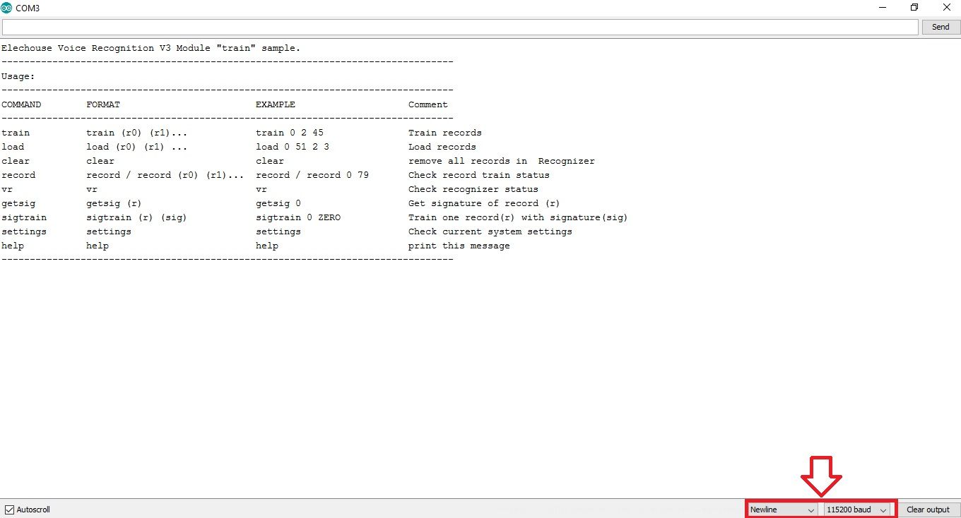 Introduction to Voice Recognition With Elechouse V3 and Arduino. : 4 ...