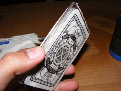 X-Men Series - Gambit - Make a Glowing Playing Card : 8 Steps (with ...