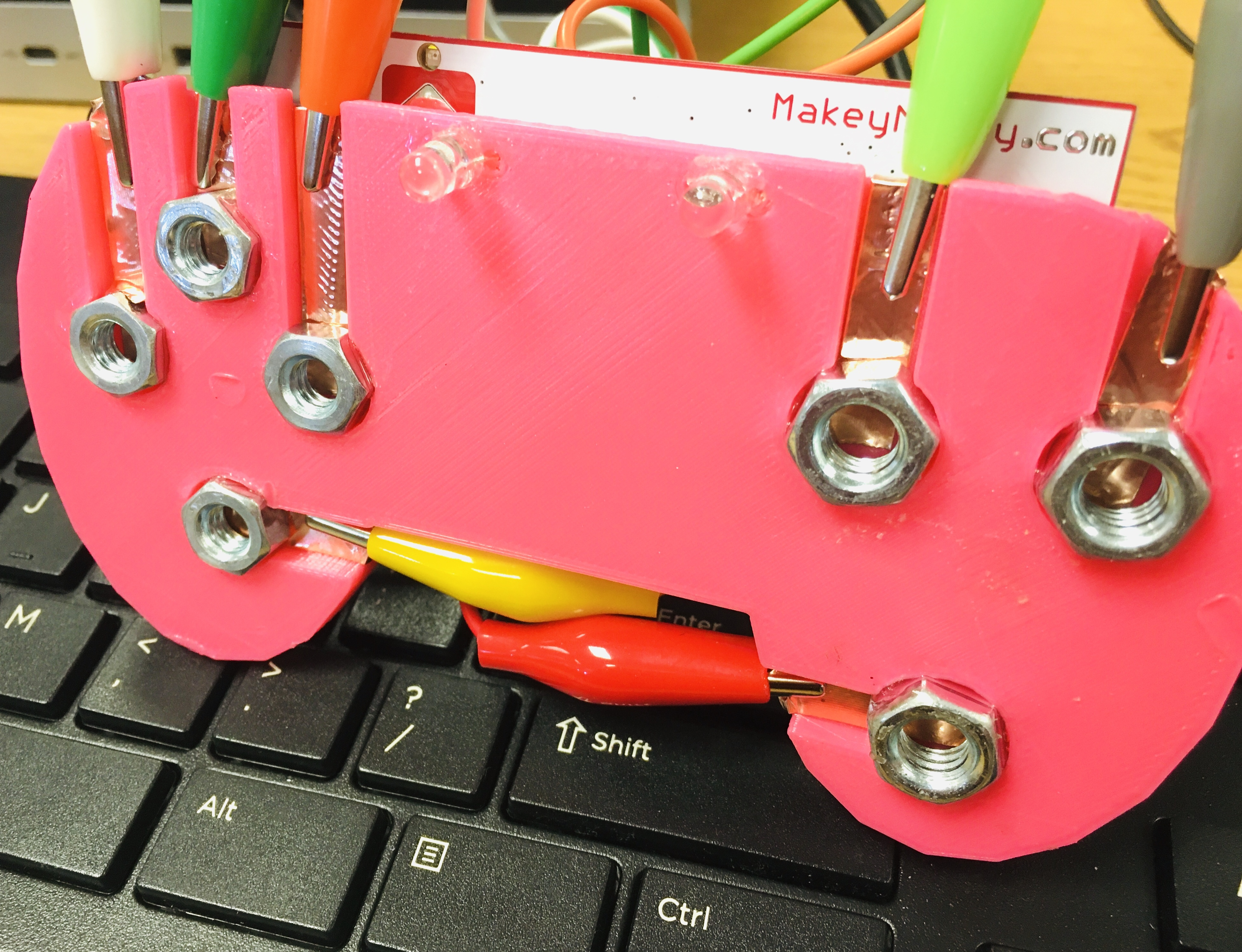 Makey Controller Shell (with or Without Nuts!) : 7 Steps (with Pictures) - Instructables