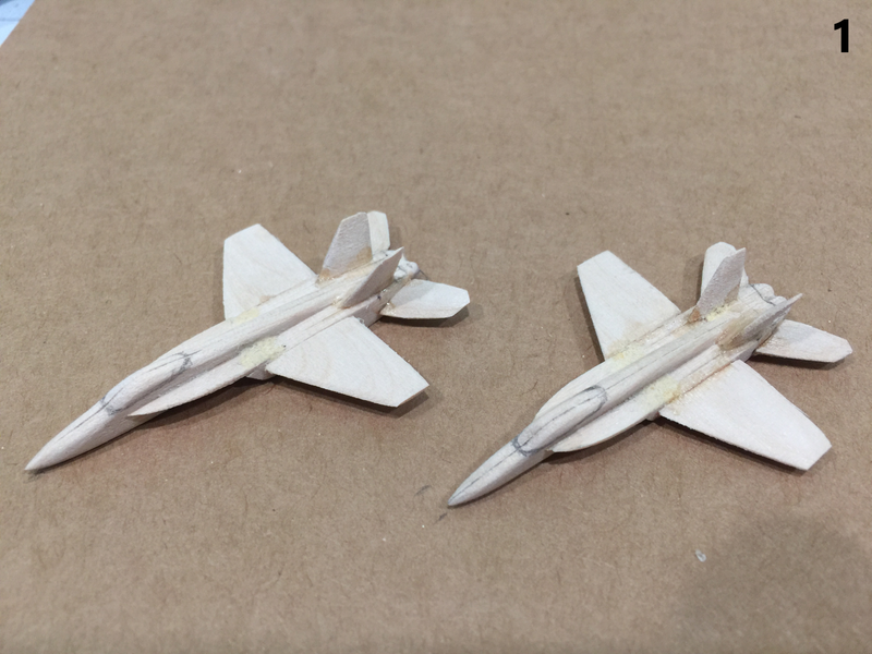 F-18 Super Hornet Out of Popsicle Sticks : 3 Steps (with Pictures ...